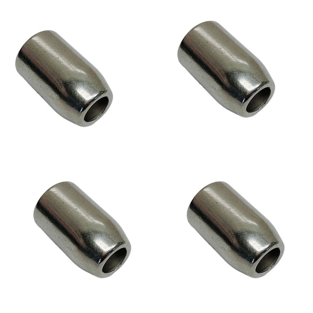 4 Pcs Flemish Eye Sleeves For 3/8" Wire Rope Cable, Stainless Steel ...