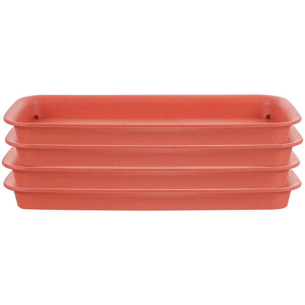 4 Pcs Flower Pot Tray Plant Dish Dishes Saucer Potting Trays for Plants ...
