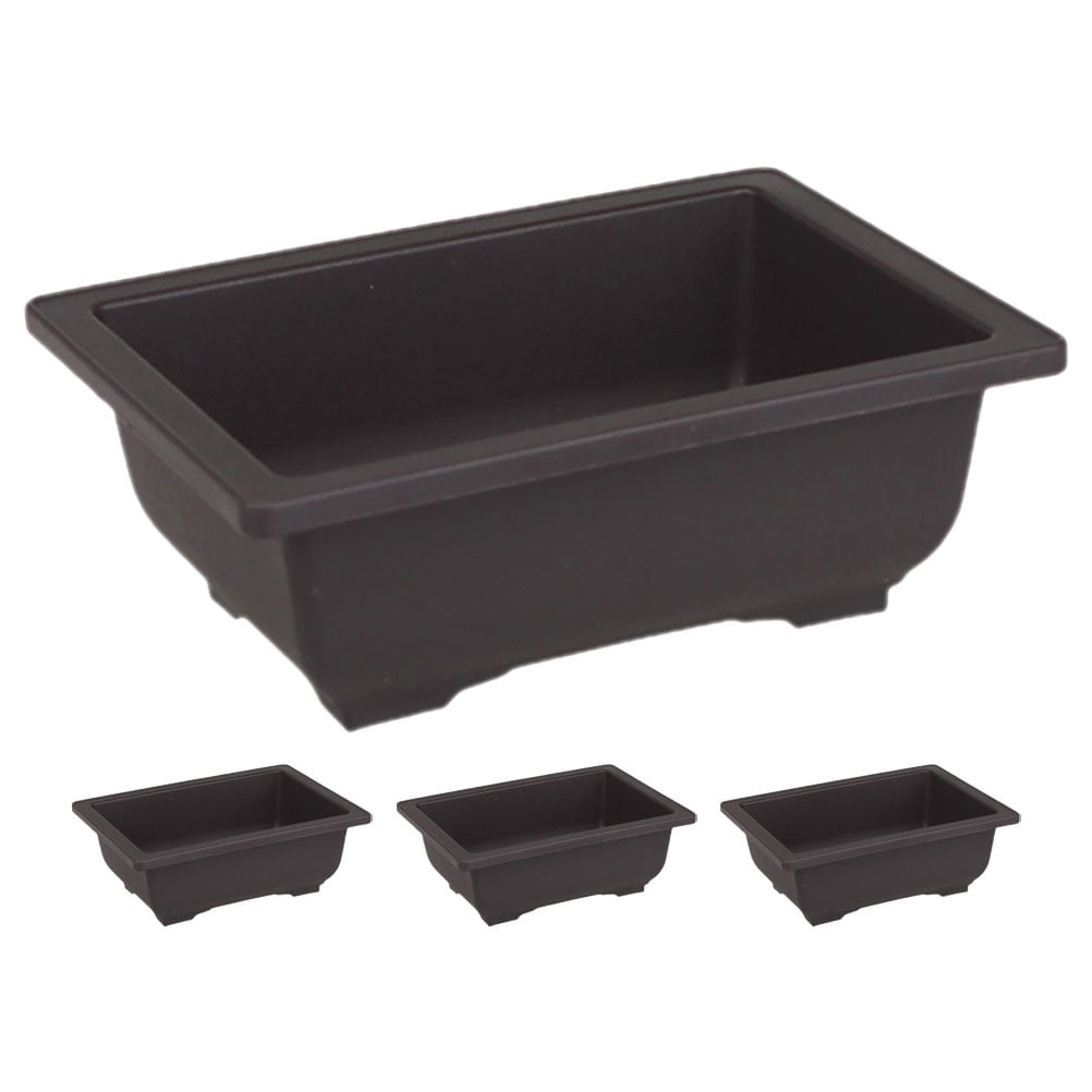 4 Pcs Flower Pots Window Box Planter Indoor Planter Flowerpot Window ...