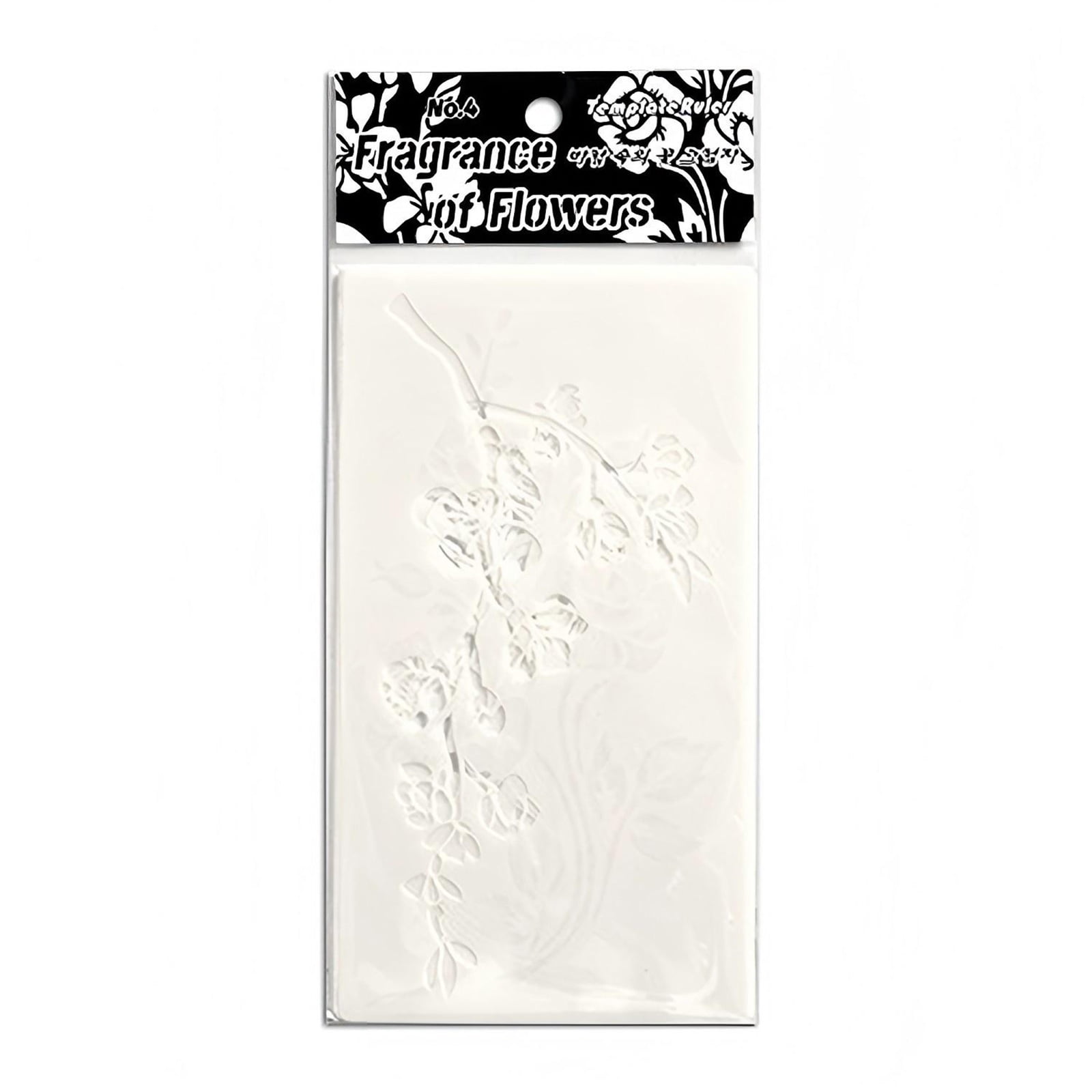 4 Pcs Flowers Stencils Drawing Templates Art and Craft Stencils For ...