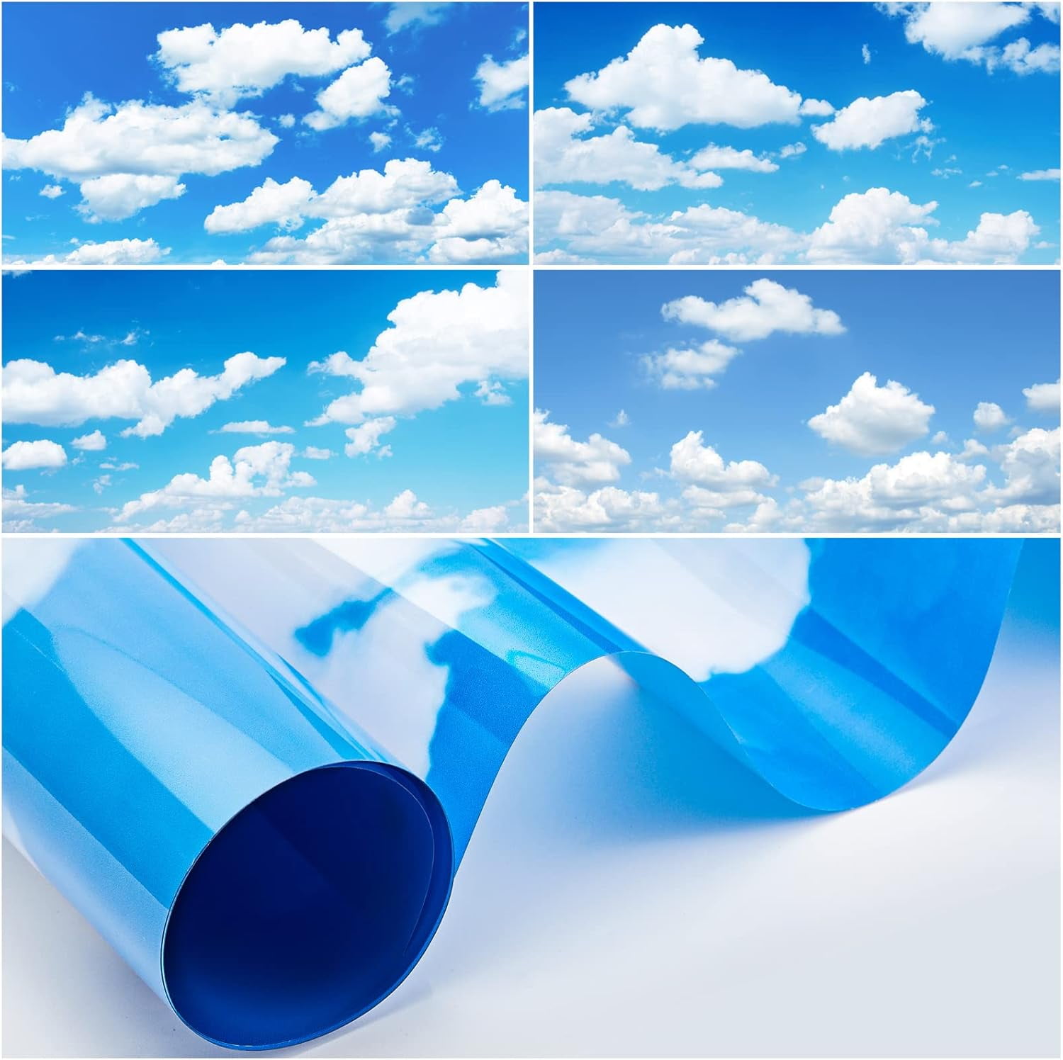 4 Pcs Fluorescent Light Covers Classroom Ceiling Panels Light Filters ...