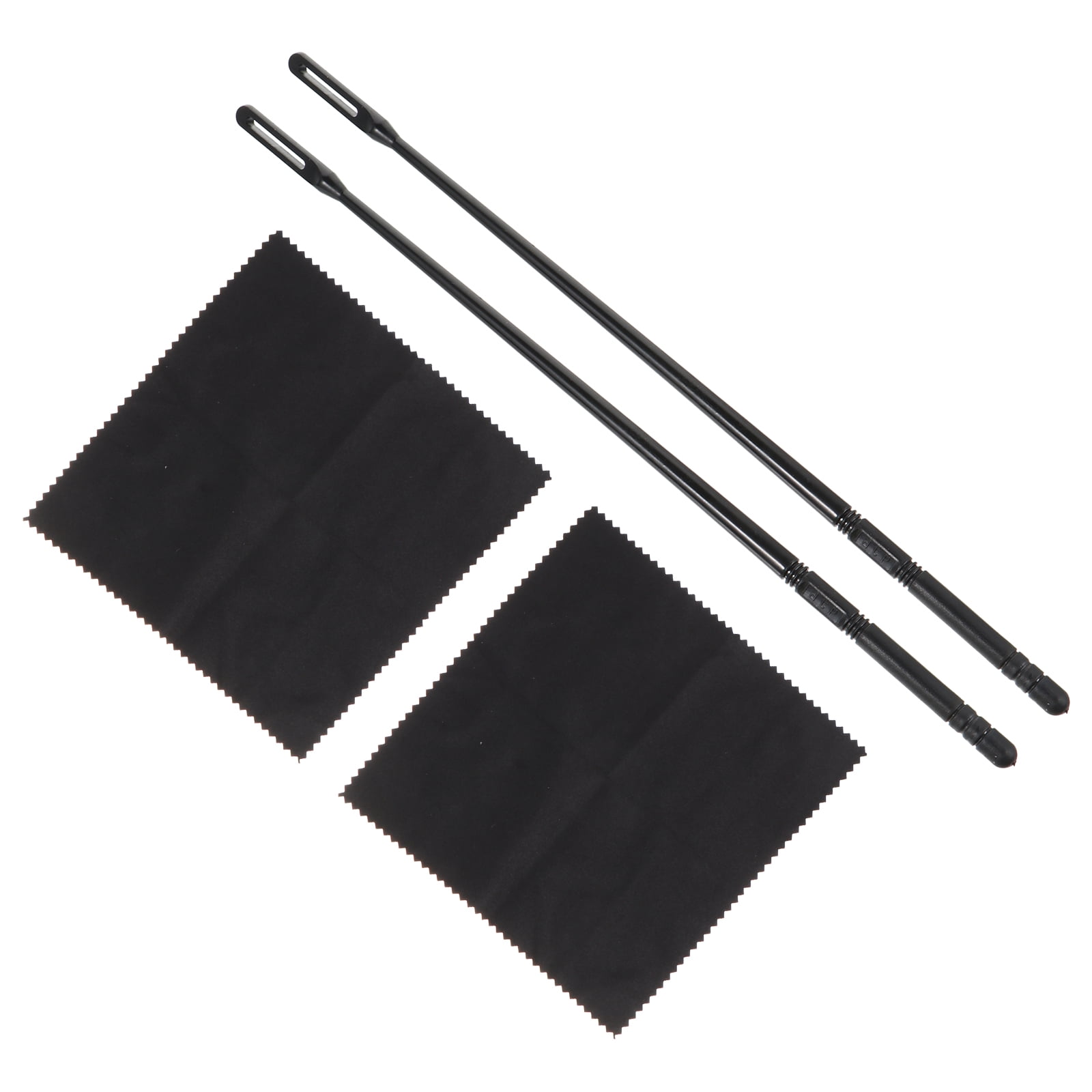 4 Pcs Flute Cleaning Stick Instruments Microfiber Cloth Black - Walmart.com