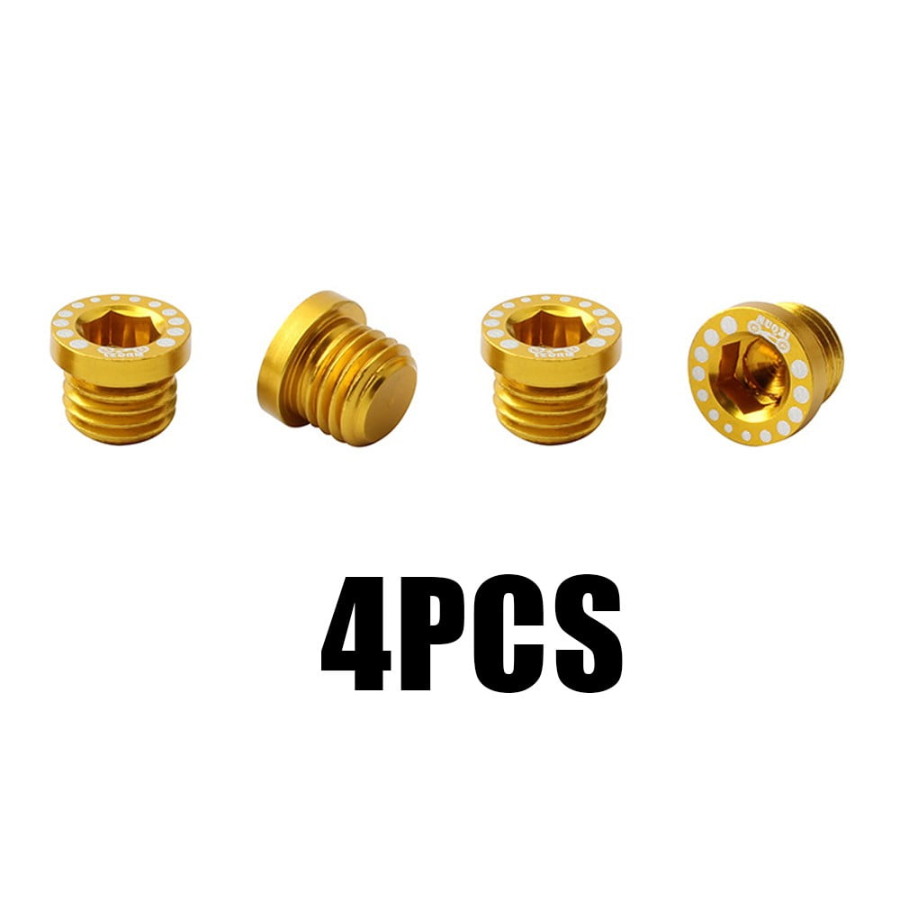 4 Pcs Folding Bike MTB Bicycle V Brake Post Mount Screw Plugs Bolts M10 ...
