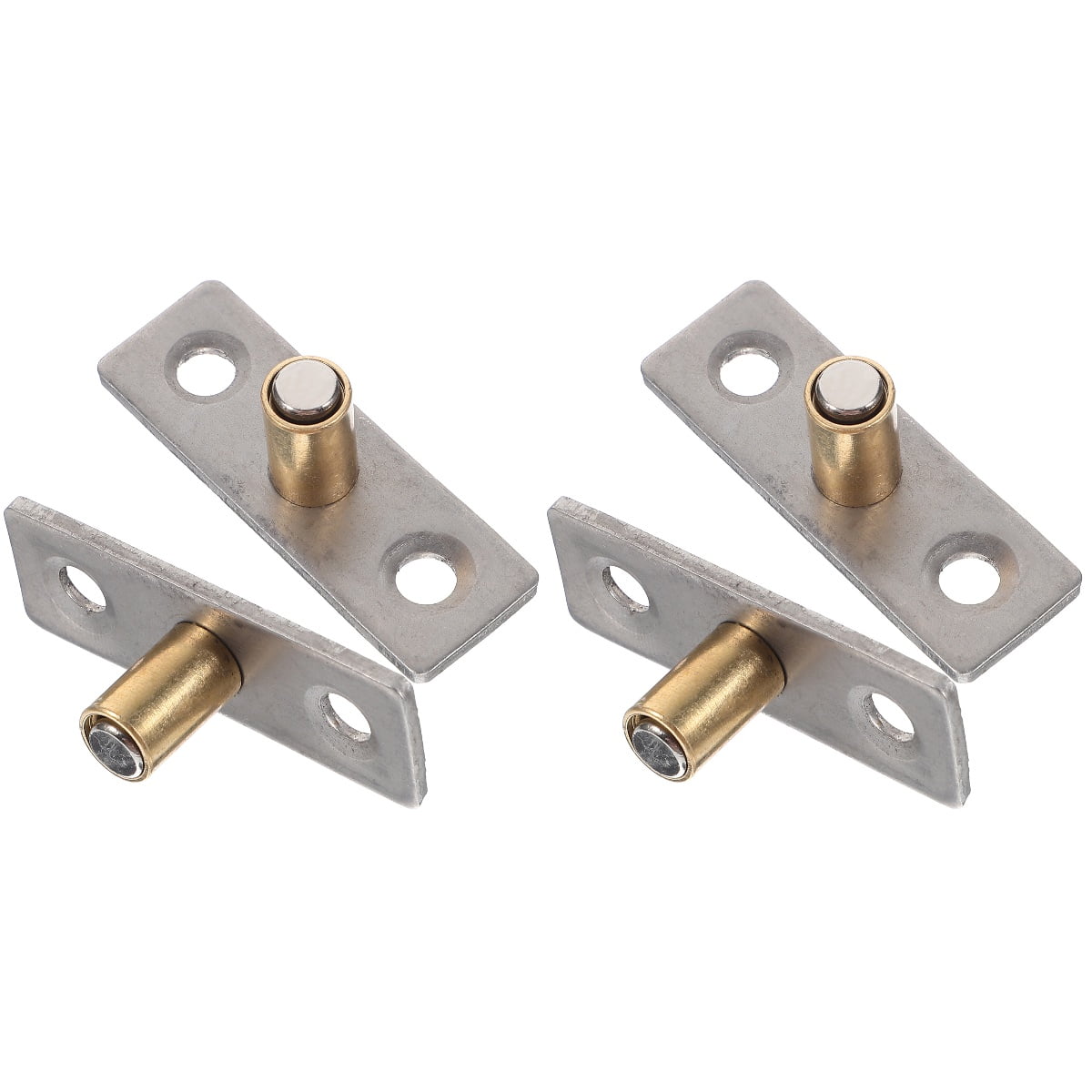 4 Pcs Folding Door Swing Stop Sliding Floor Guide Roller Barn Fixed ...