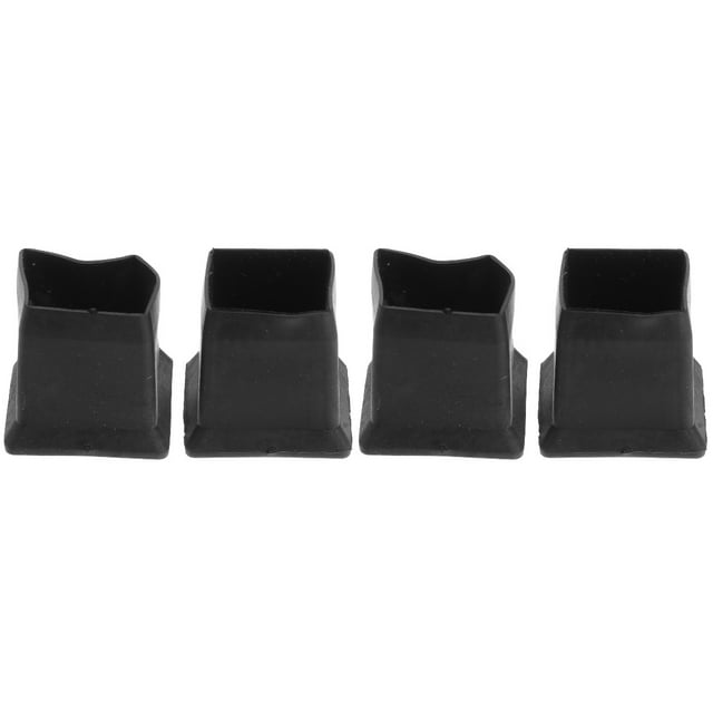 4 Pcs Folding Ladder Feet Non-skid Pads Rubber Covers Flooring Chair ...