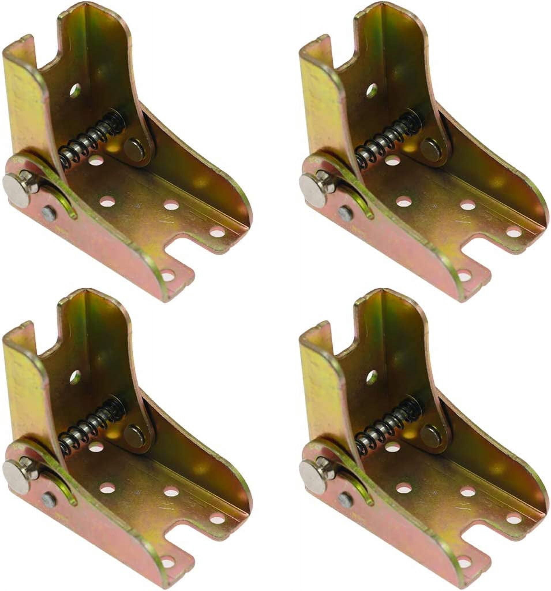 4 Pcs Folding Self Bracket Locking Hinge Heavy Duty Leg Fittings Angle ...