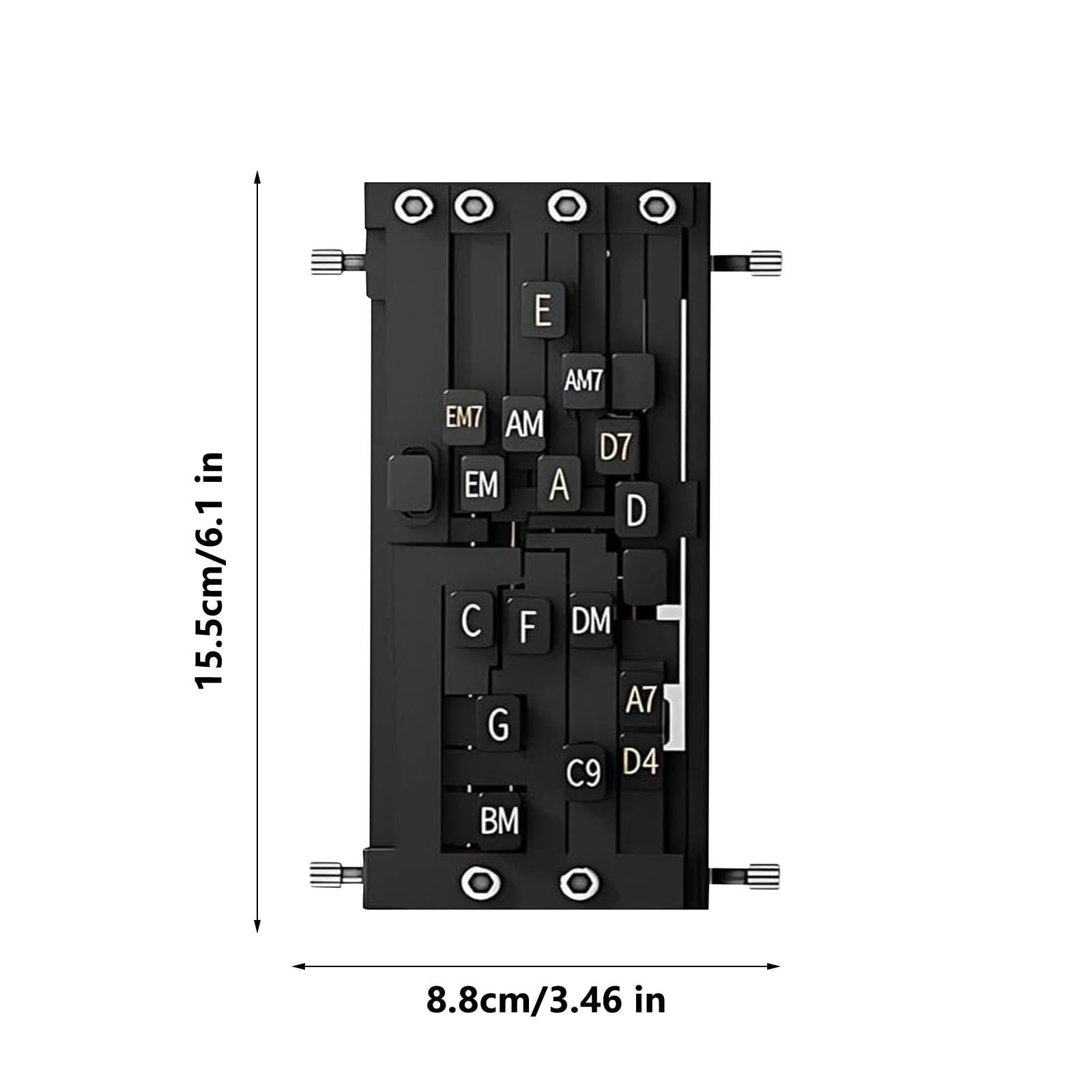 4 Pcs Folk Guitar Chord Trainer - Automatic Press Keys Guitar Aid for ...