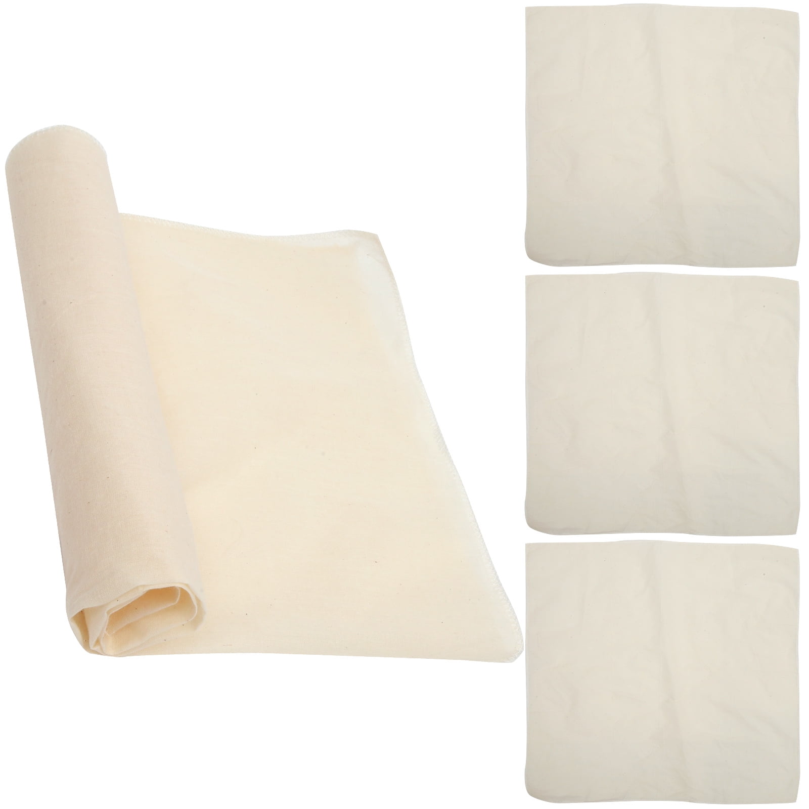 4 Pcs Food Grade Tofu Cloth Milk Tofu Cheesecloth Fabric Kitchen ...