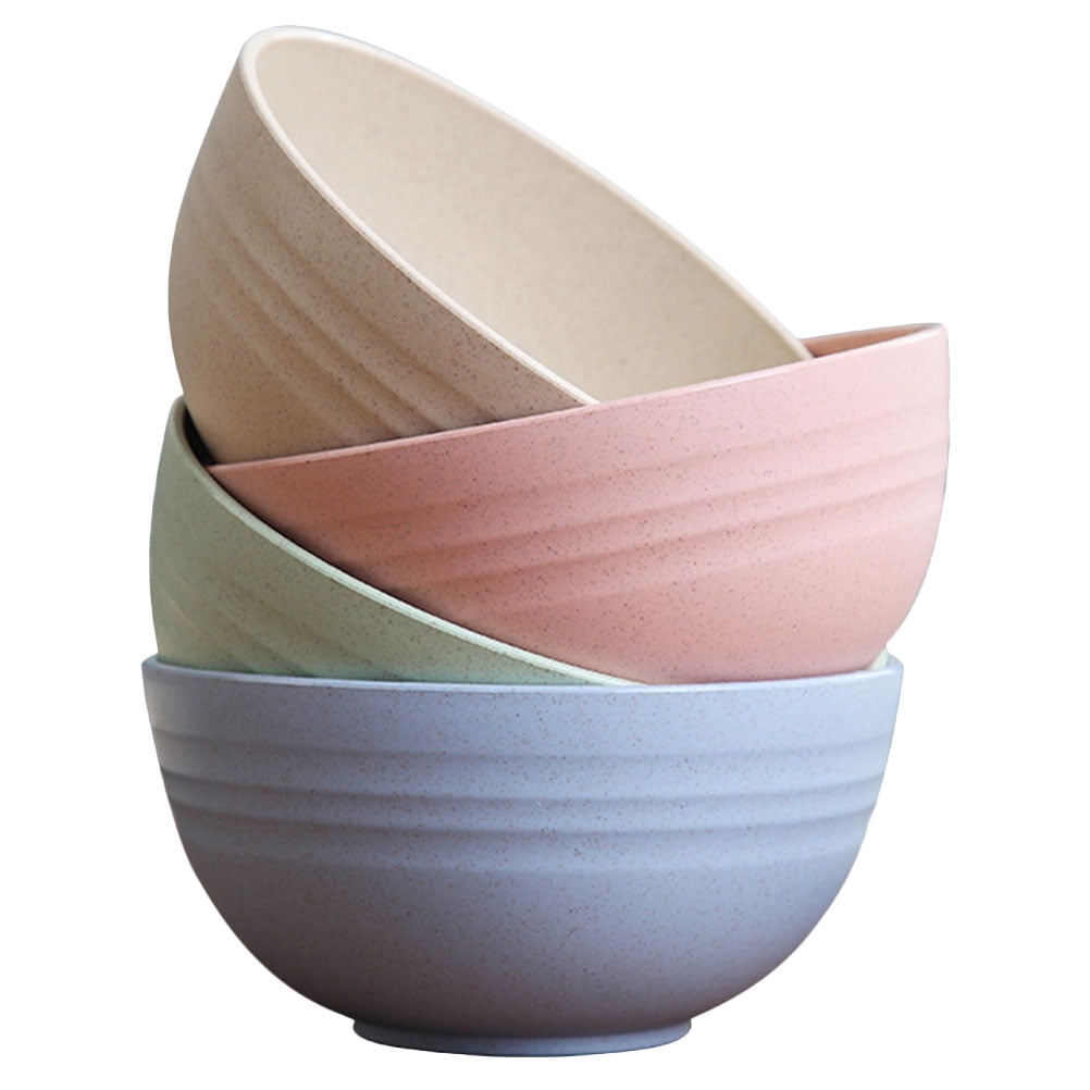 FUEENIRVA Sleek Appearance Bowls Assorted Color Noodle Bowls Home Users ...