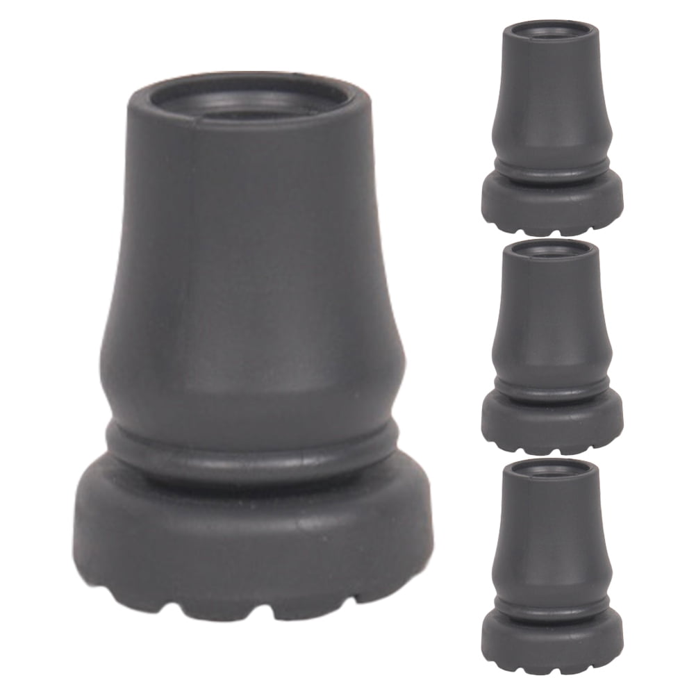 4 Pcs Foot Pad Cane Tips 1 Inch Rubber Replacement Heavy Toes - Walmart.com