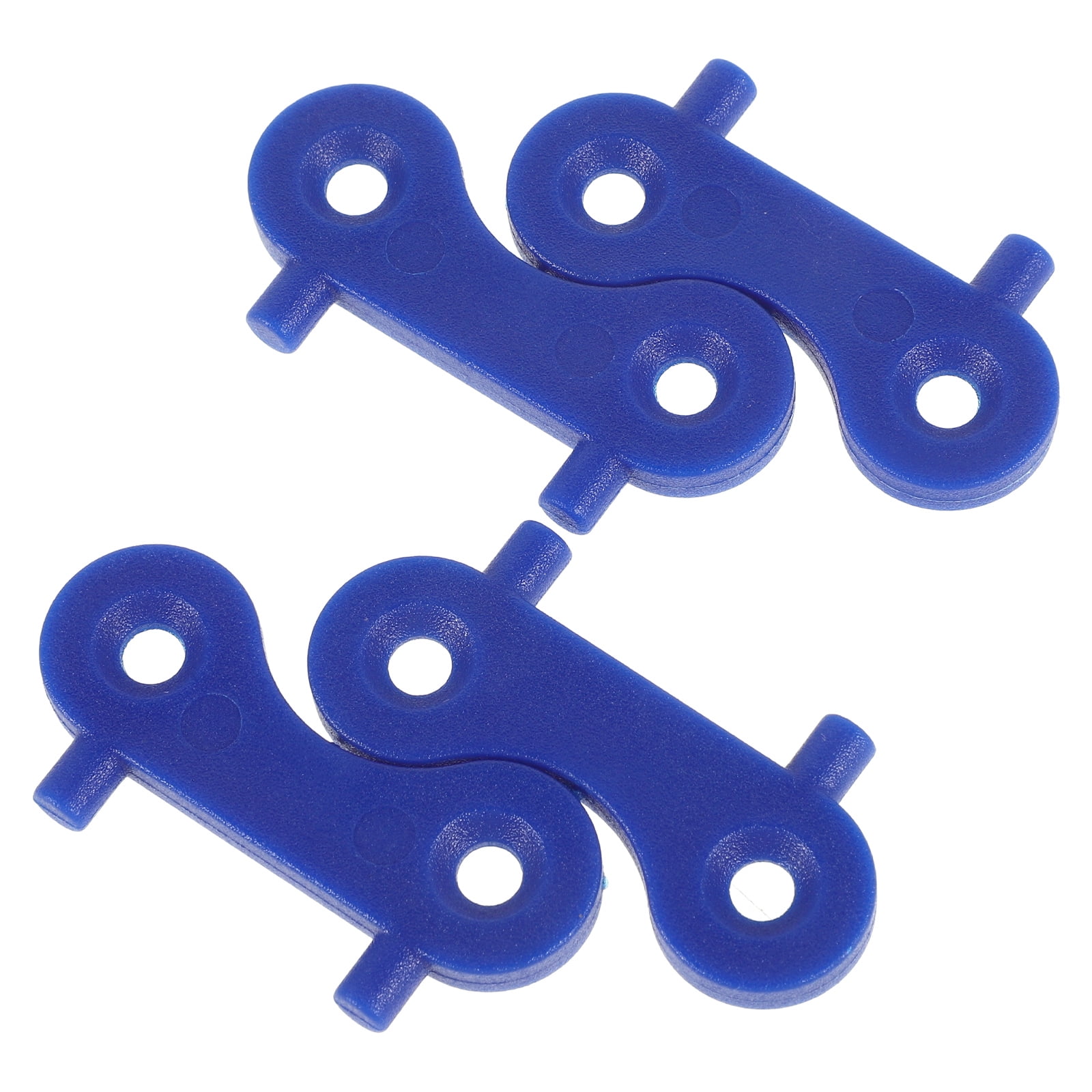 4 Pcs Four Boat Parts Tank Cap Key Yacht Gas Cap Key 5.00X2.30X0.50CM ...