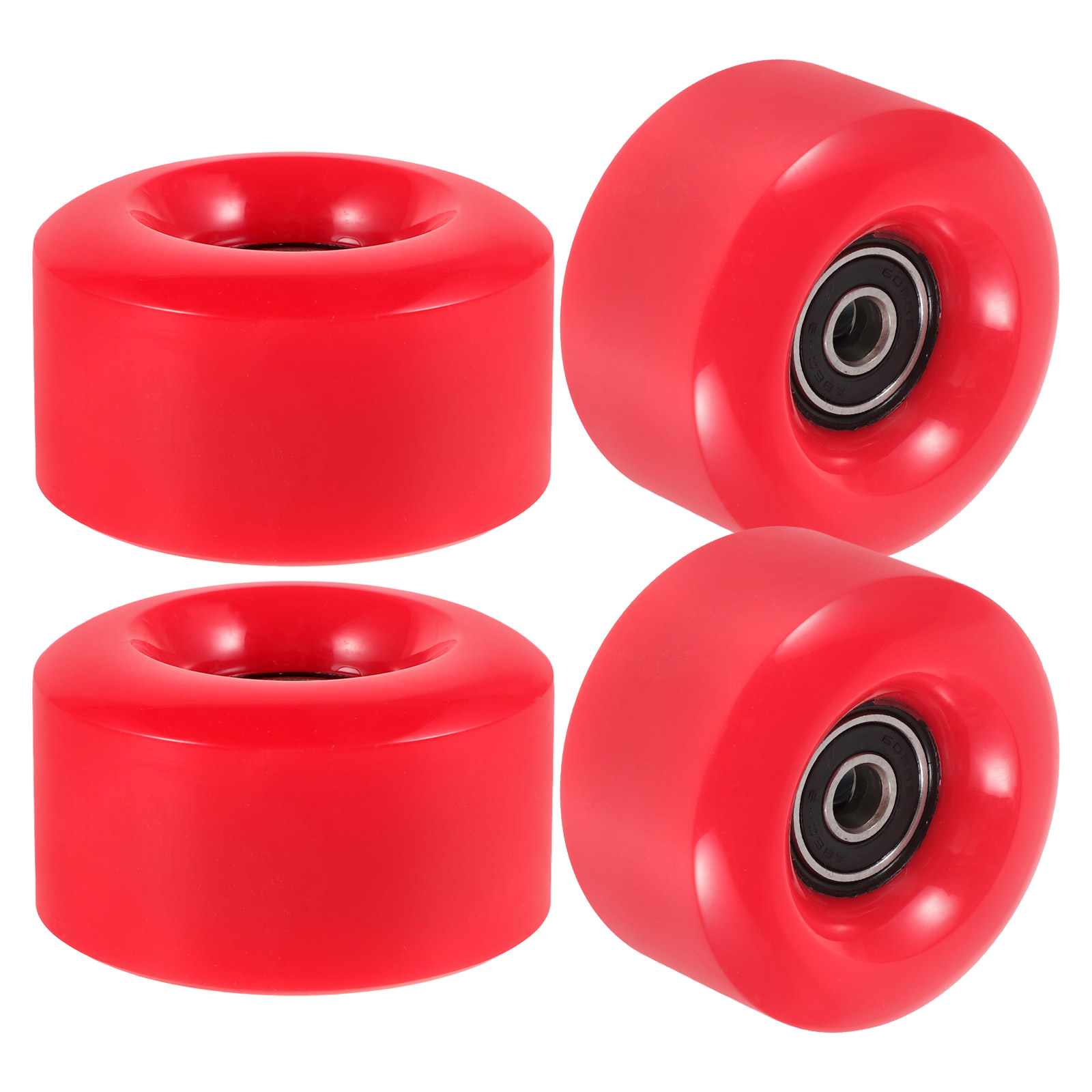 4 Pcs Four Wheel Skateboard Wheel Roller Skates Wheel for Skateboard ...