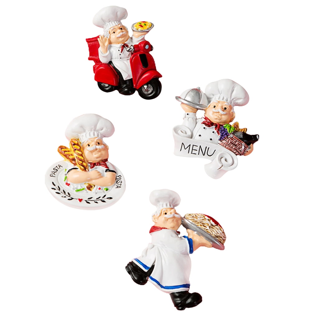 4 Pcs Fridge Magnet Magnet Adsorption Cartoon Magnet 6.5x5cm - Walmart.com