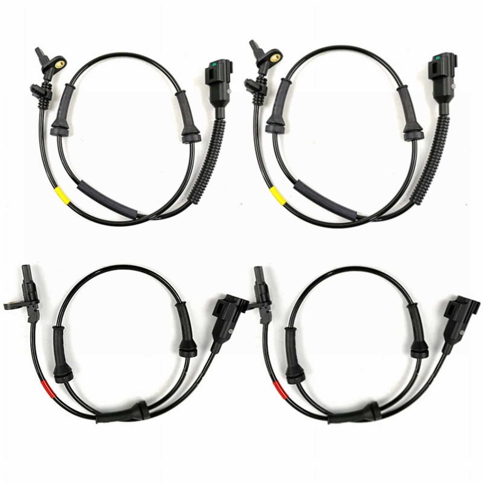 4 Pcs Front & Rear ABS Wheel Speed Sensor LR024202 LR066868 For LAND ...