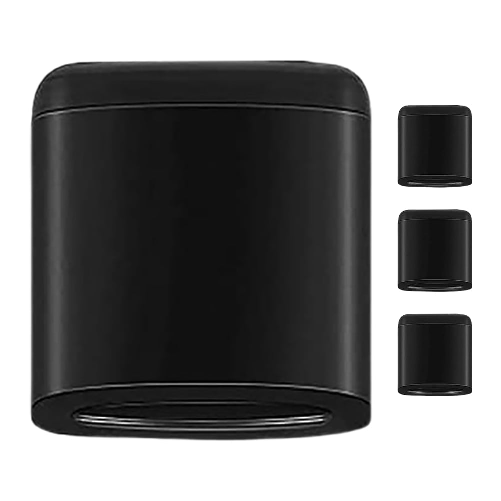 4 Pcs Fryer Protection Feet 1.30X1.10X0.50CM Black - Walmart.com