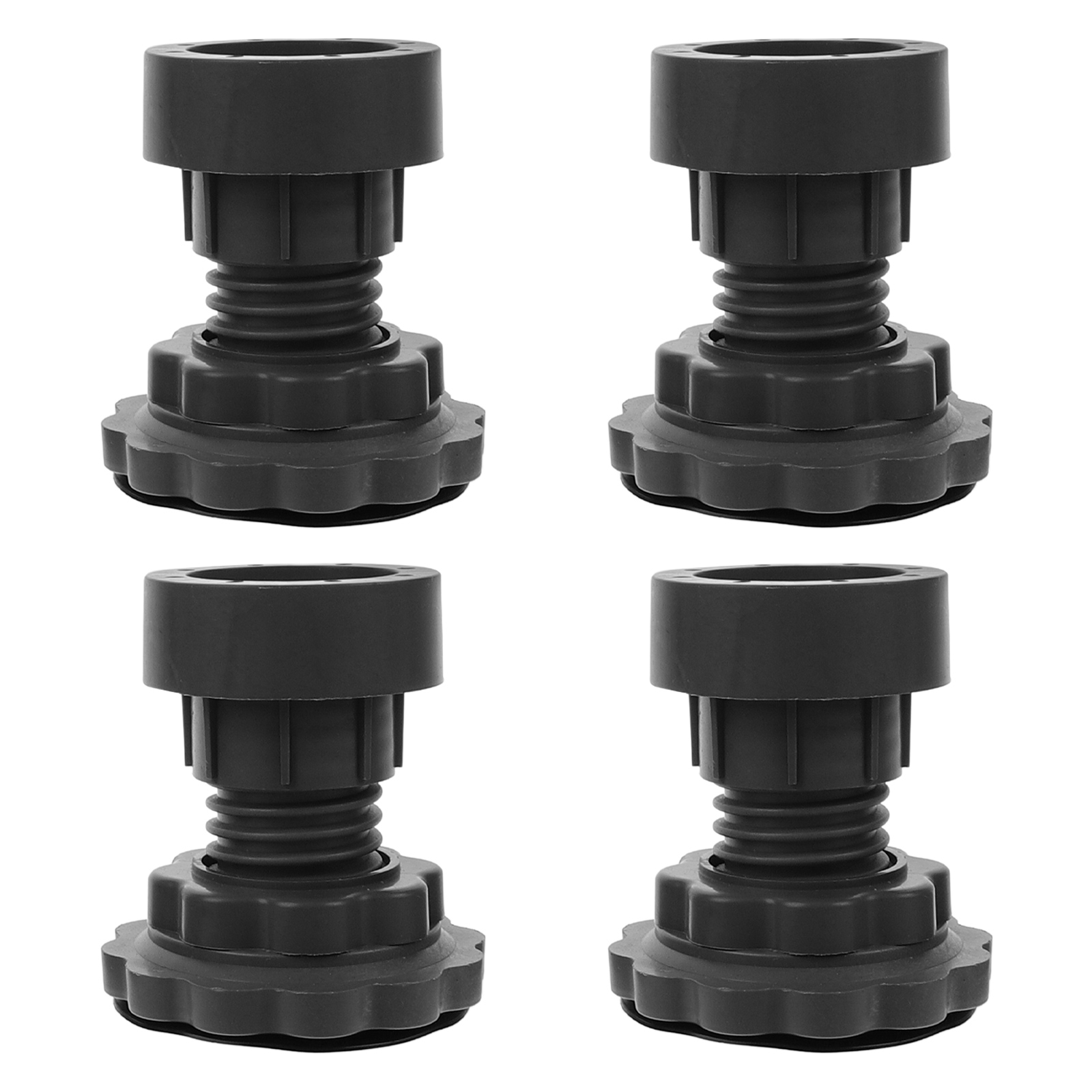 4 Pcs Furniture Booster Washing Machine Stabilizer Washer Feet ...