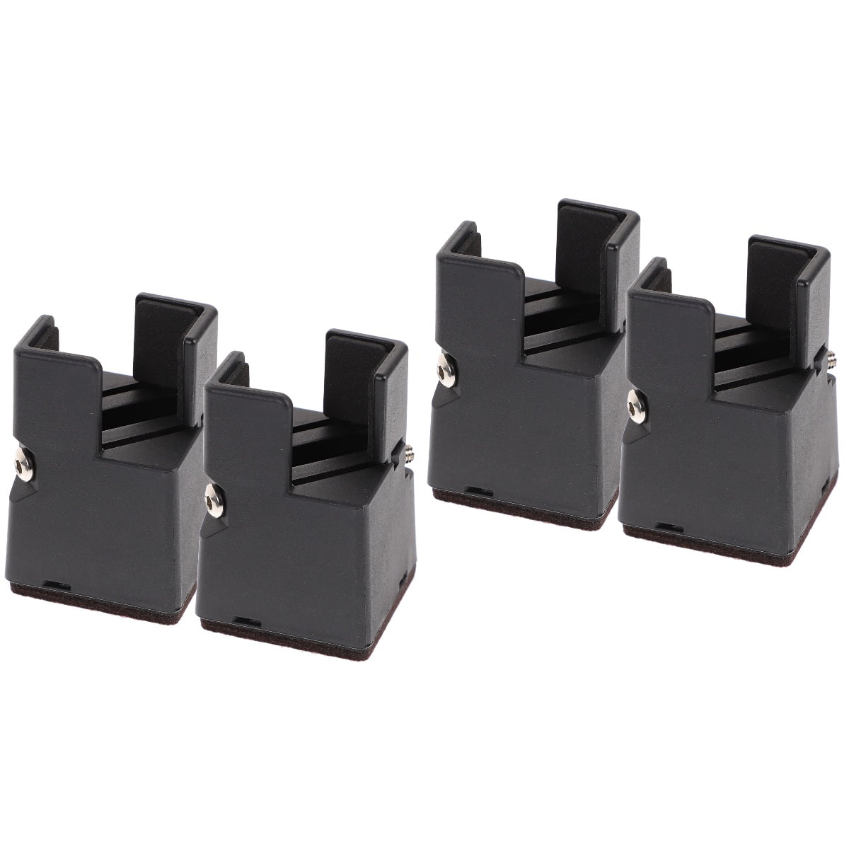 4 Pcs Furniture Mat Desk Legs Foot Pad Couch Riser Table Legs Bed ...