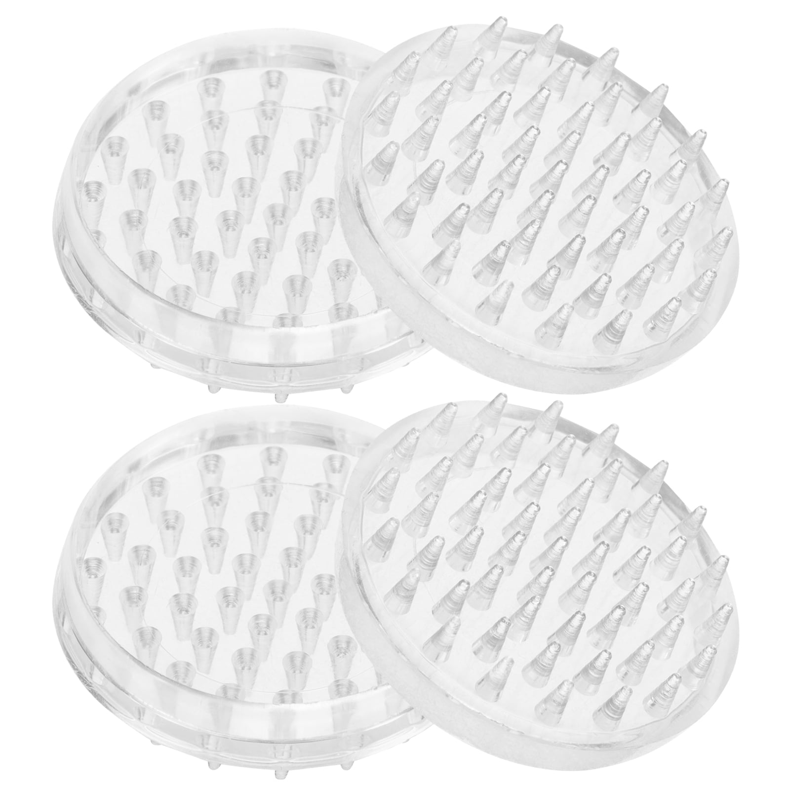 4 Pcs Furniture Mat Nonslip Pad Grippers for Hardwood Floors Chair Sofa ...