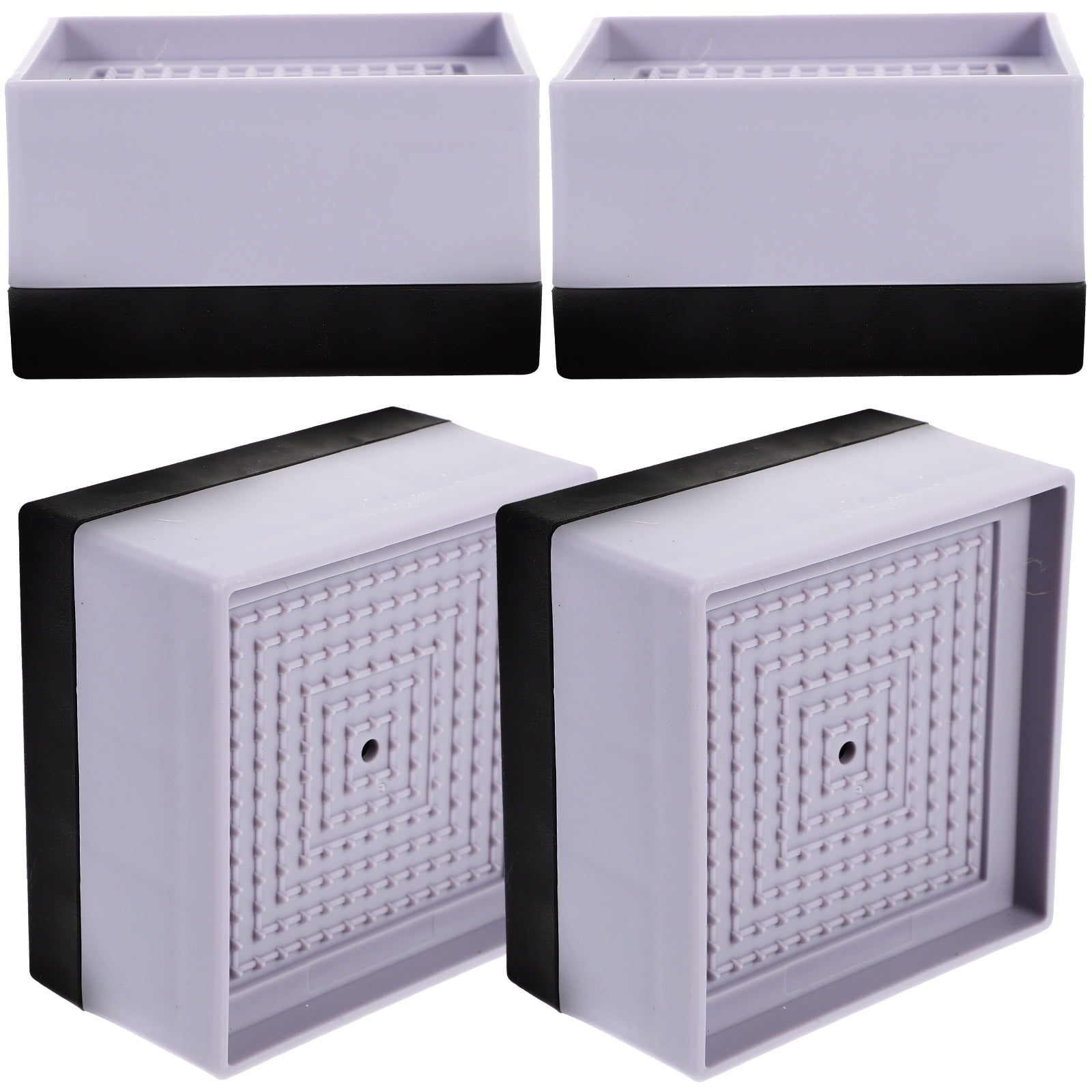 4 Pcs Furniture Mat Riser Blocks Desk Legs Sofa Set Bed Lifts ...