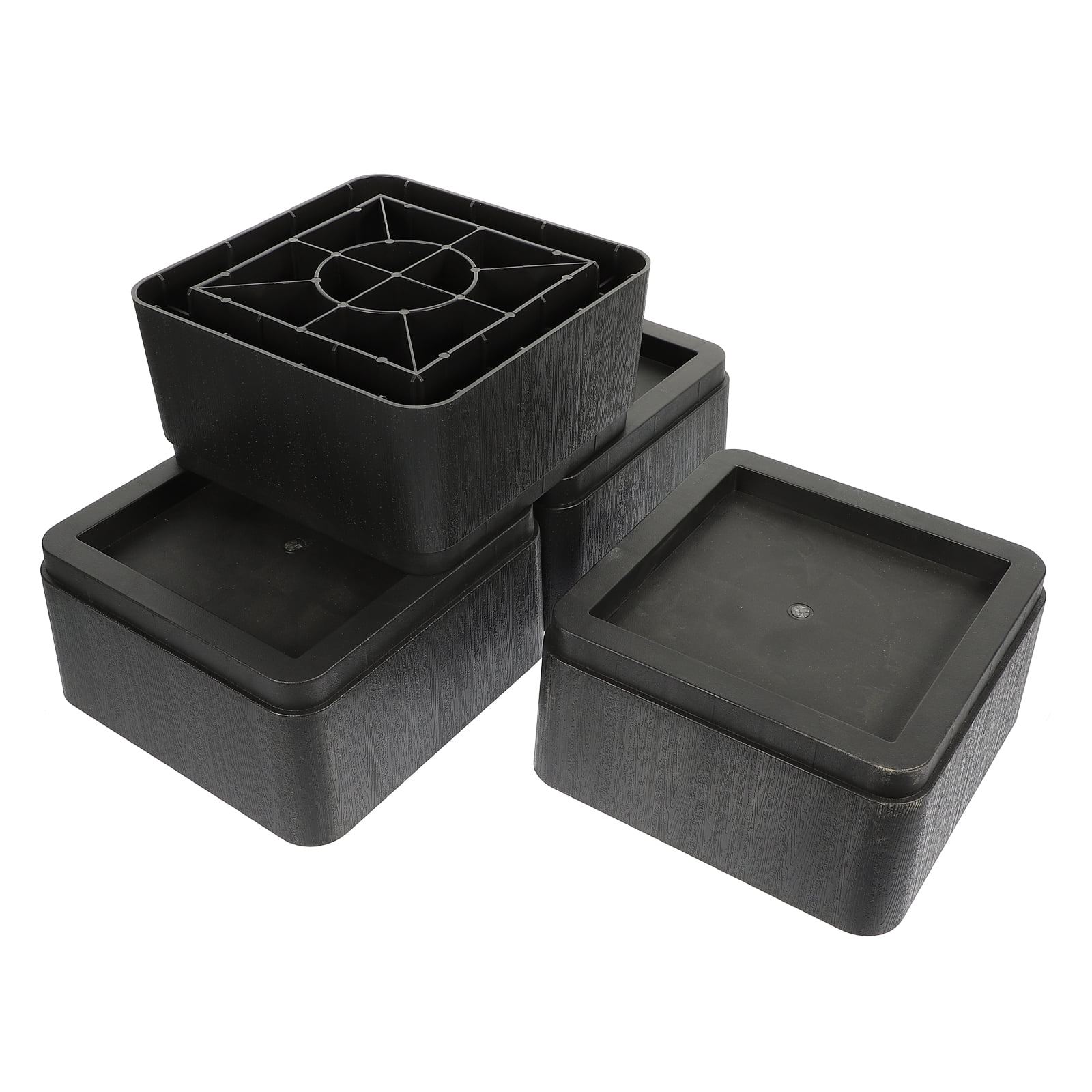 BESTYASH bed riser blocks Furniture Risers ABS Anti-Slip for Appliances ...