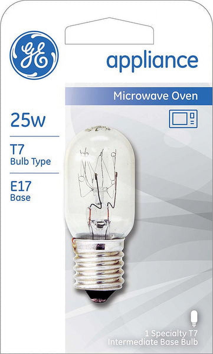 4 Pcs,GE Lighting 10692 Intermediate-Base Tubular T7 Appliance Light ...