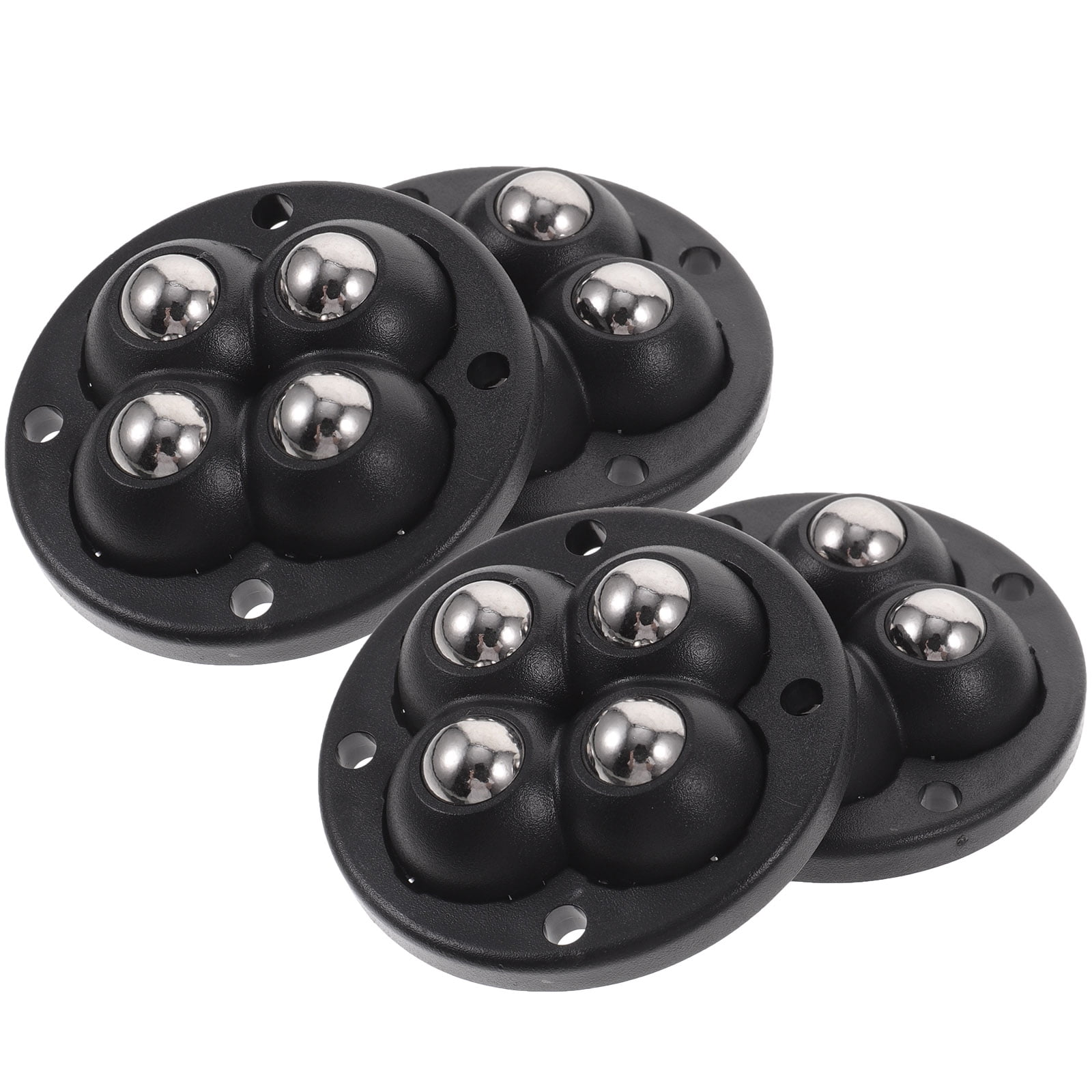 4 Pcs Garbage Can Swivel Casters Toy Wheels Metal Cabinets Self ...