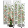 4 Pcs Garden Mesh Plant Cover for Round Tomato Cage, 57" x 15.7" Insect ...