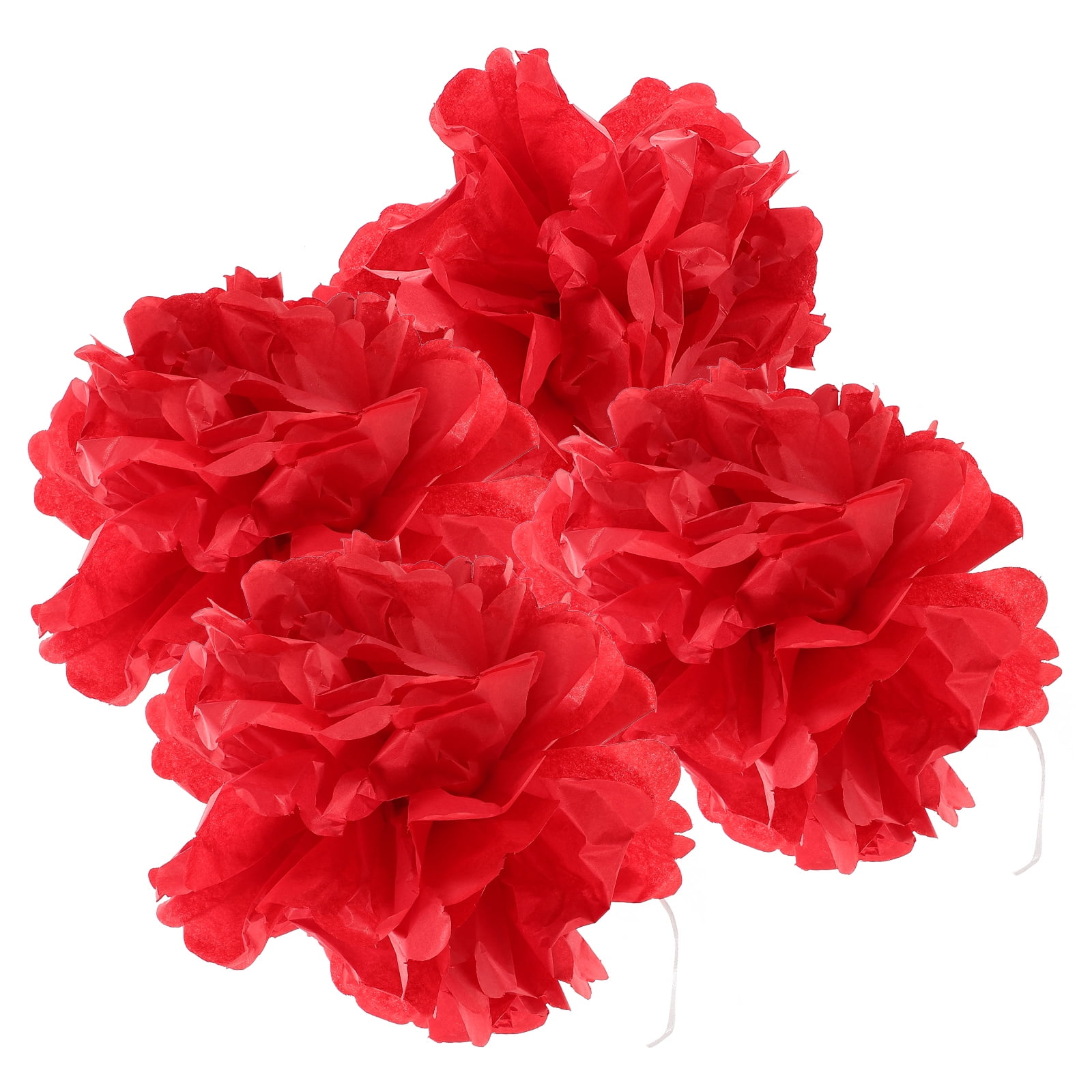 4 Pcs Garland Bridal Tiaras for Wedding Paper Flower Ball Decoration ...