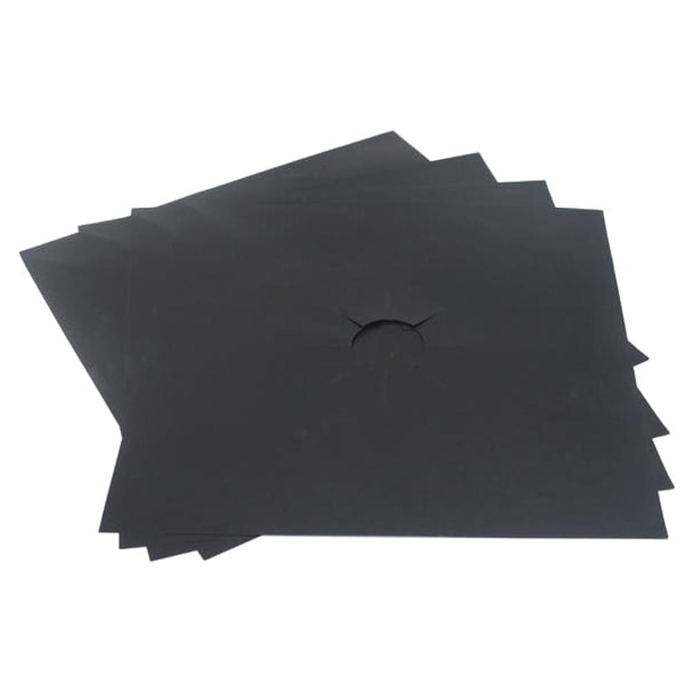 4 Pcs Gas Burner Gas Cooker Stove Burner Covers Stove Protector Sheet ...