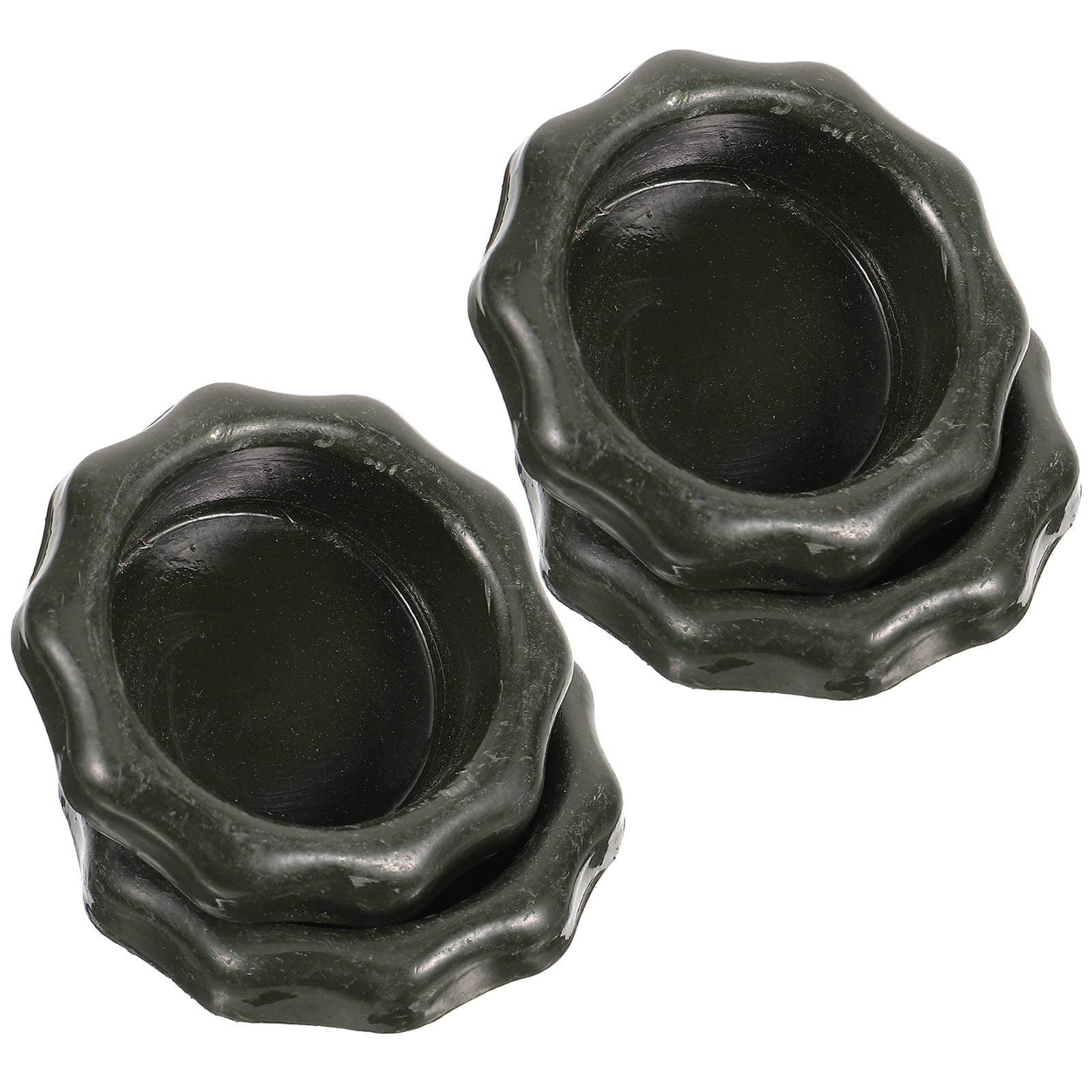 4 Pcs Gas Can Vent Cap Gasoline Drum Lid Gas Can Lids 5x5cm Olive Green ...
