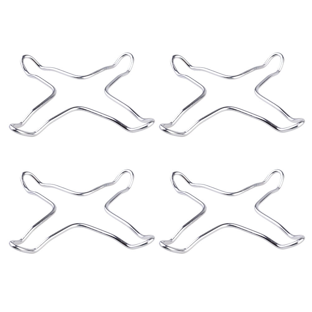 TABLZONE Set of 4 Iron Wire Stove Brackets for Kitchen Gas Stoves ...