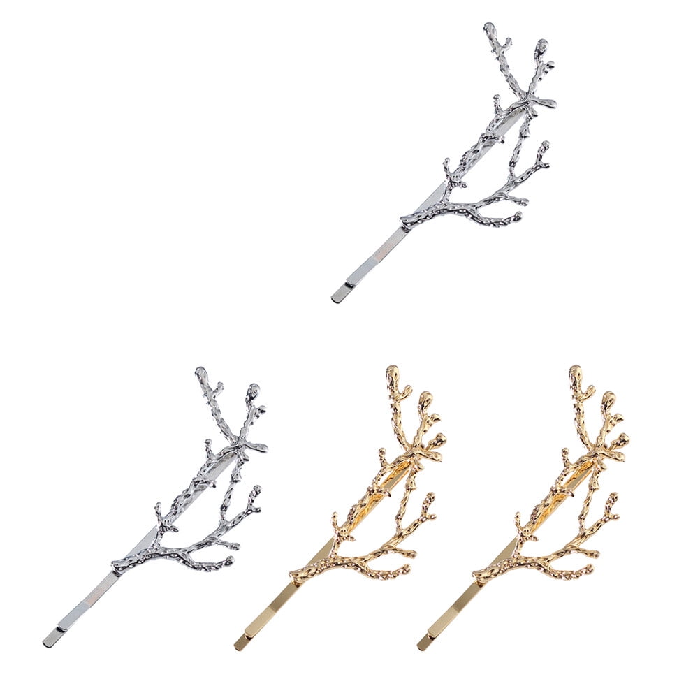 4 Pcs Girl Headdress French Hair Clips Mini for Women Bridesmaid ...