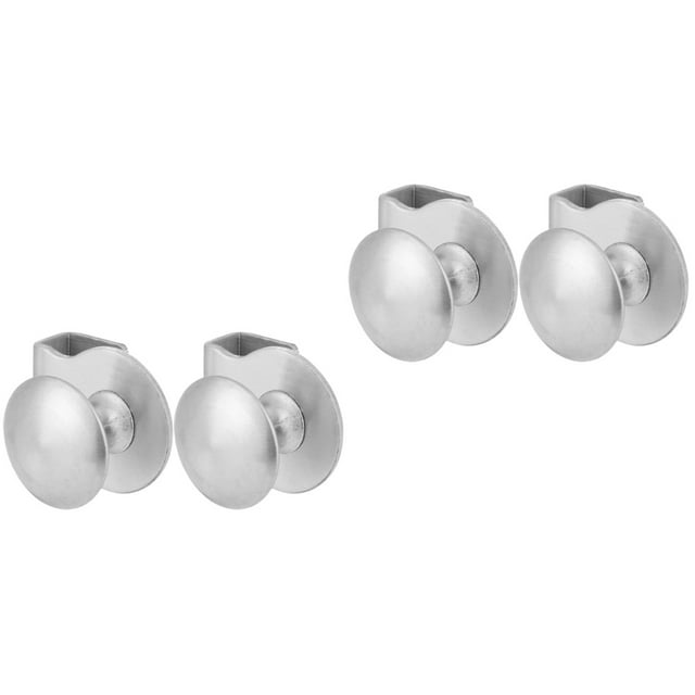 4 Pcs Glass Clip Handle Door Knob Shower Door Latch Cabinet Pulls ...