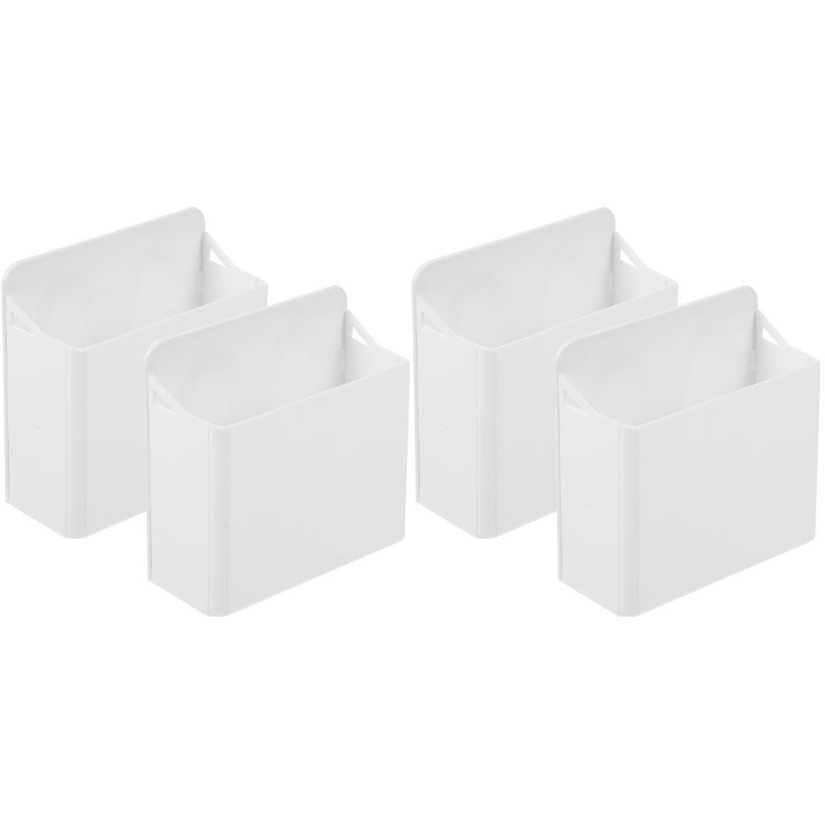 4 Pcs Glass White Board Office Supplies Classroom Pencil Holder Suction ...