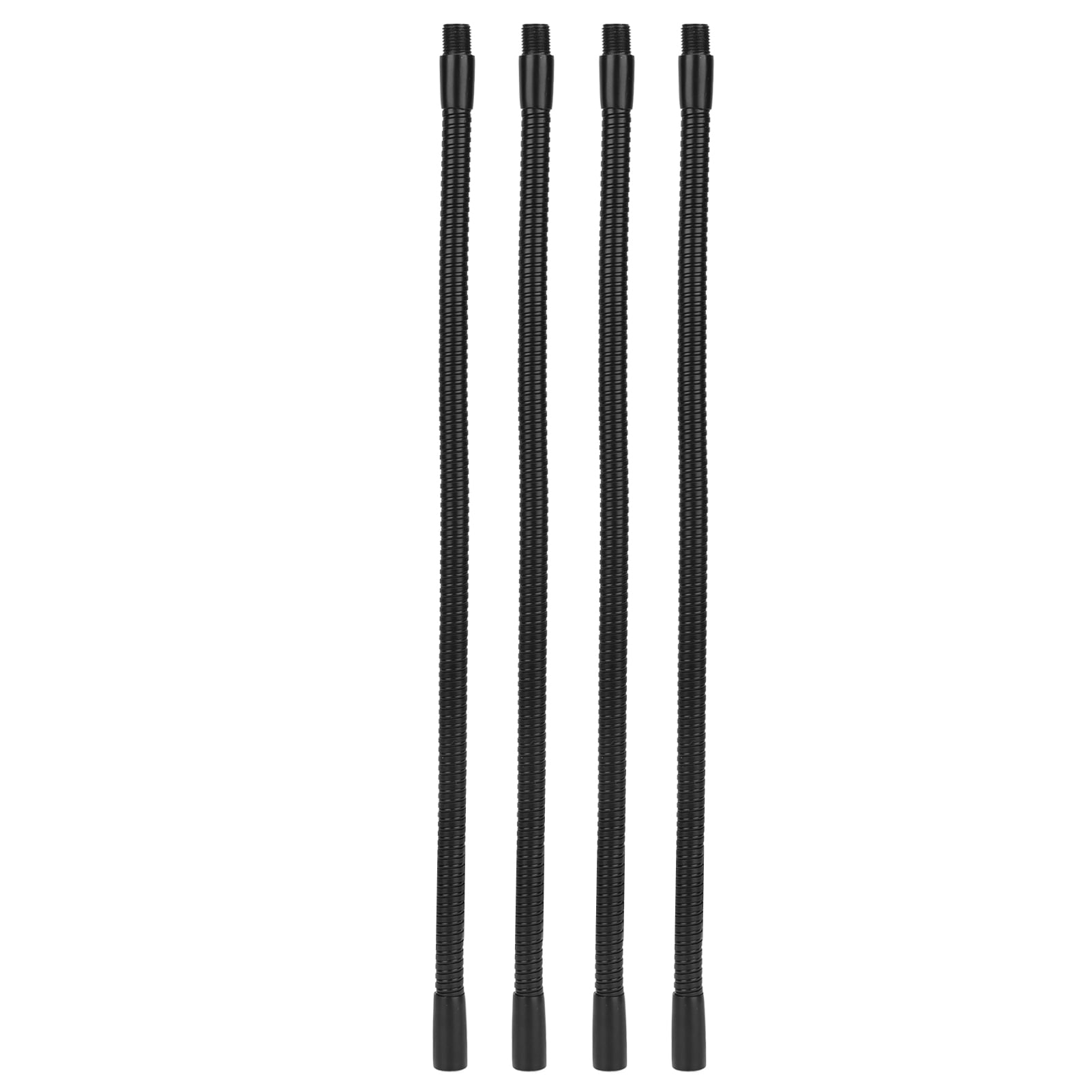 4 Pcs Gooseneck Lamp Hose Aluminium 10mm Caliber Flexible Table Desk ...