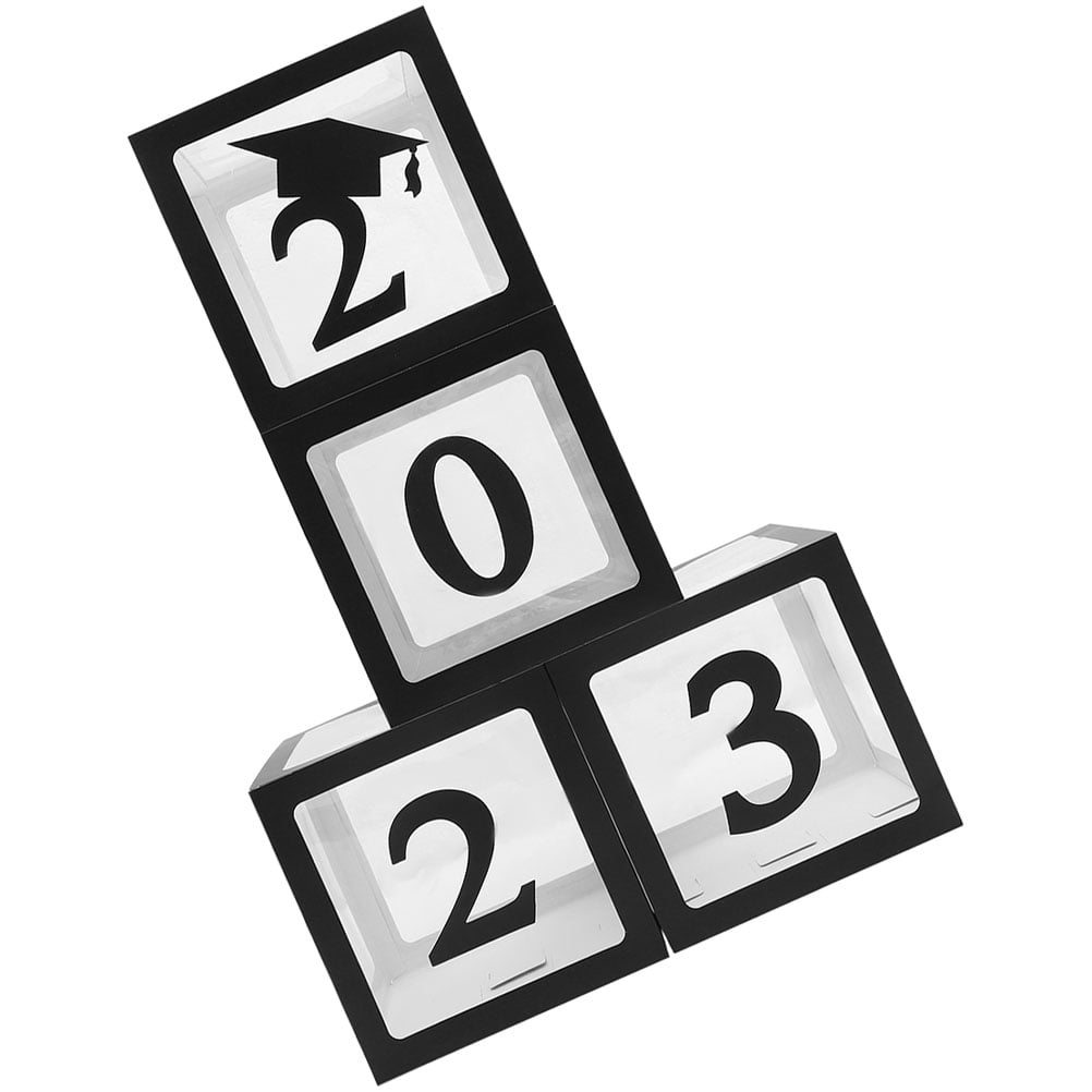 4 Pcs Graduation Balloon Holders Balloons for Arch Stand Black ...