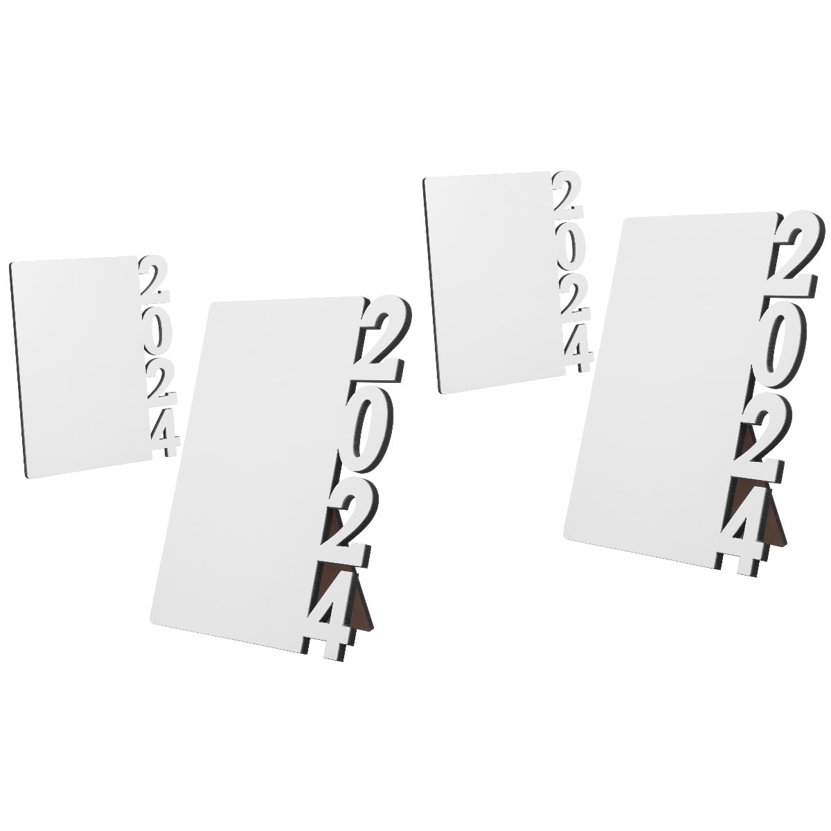 4 Pcs Graduation Picture Frames Sublimation Picture Frame Blanks ...