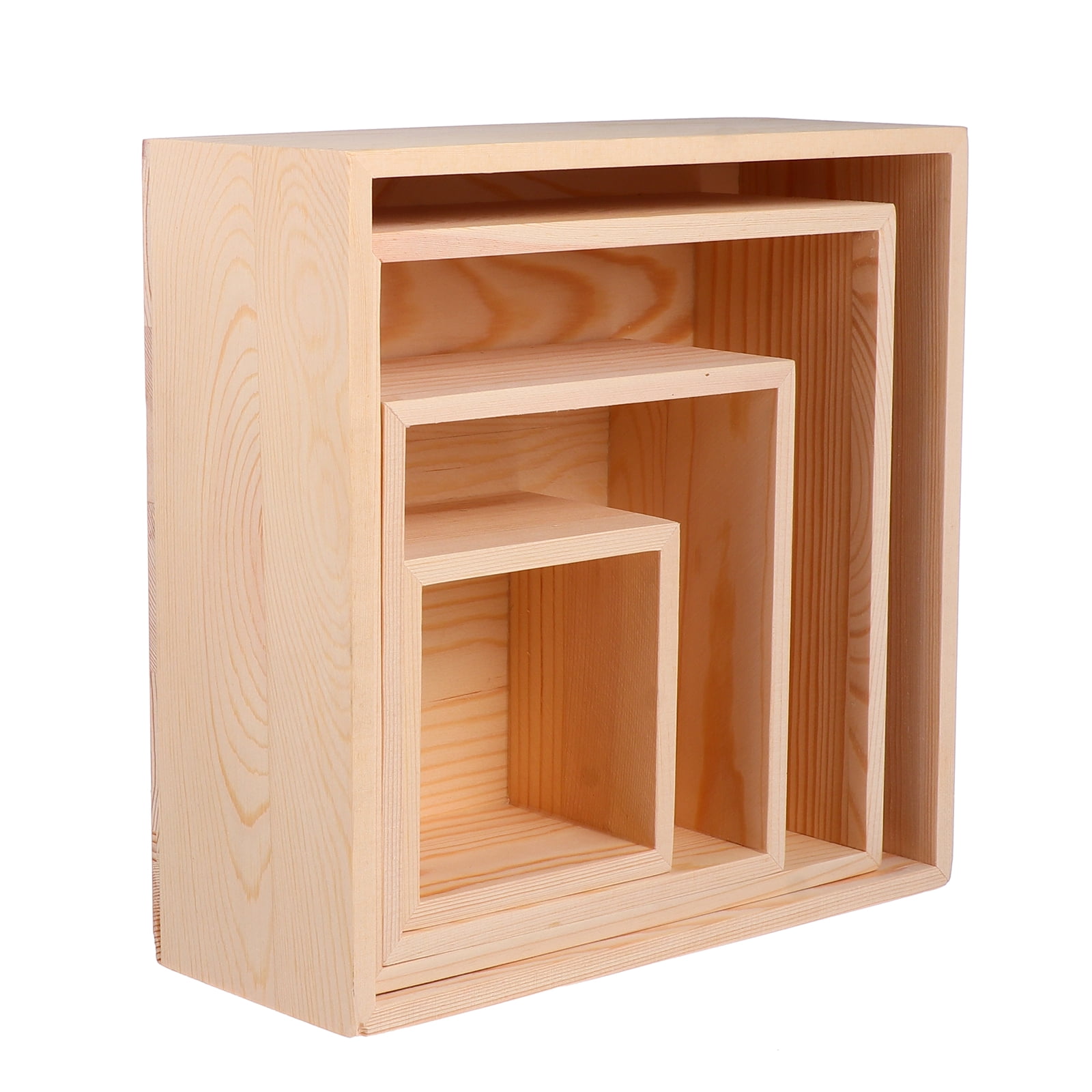 Open Wood Box