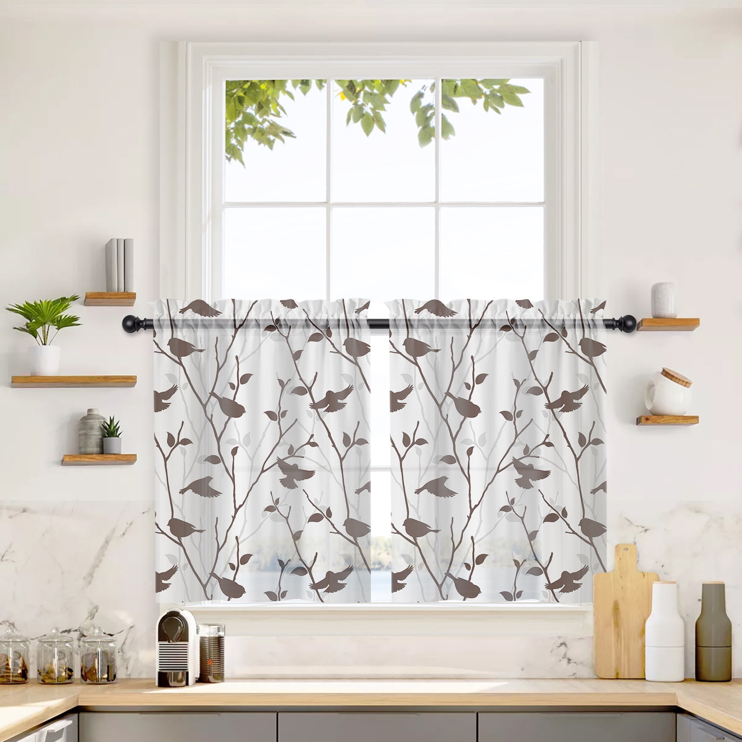 4 Pcs Groovy Christmas Peace Sign Bathroom Sets with Shower Curtain and ...