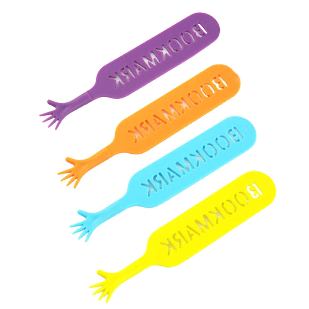4 Pcs Guided Reading Finger Bookmarks 4 Colors Help Me Bookmarks For ...