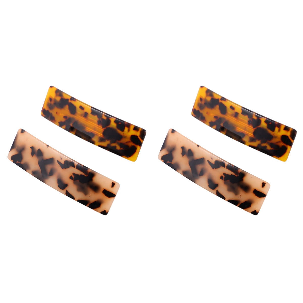 4 Pcs Hair Clip Barrettes French Design Clips Fashionable Spring Korean ...