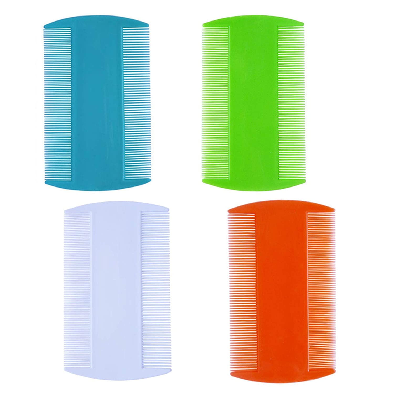 4 Pcs Hair Comb Double Sided Fine Tooth Combs - Walmart.com
