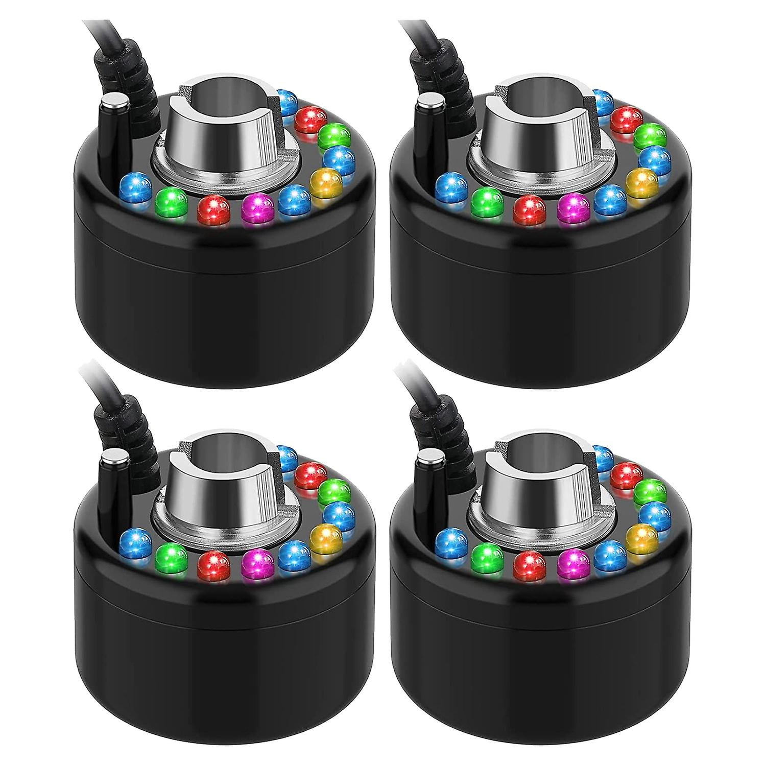 4 Pcs Halloween Mist Maker Ultrasonic Fogger Water Fountain Pond Fog ...