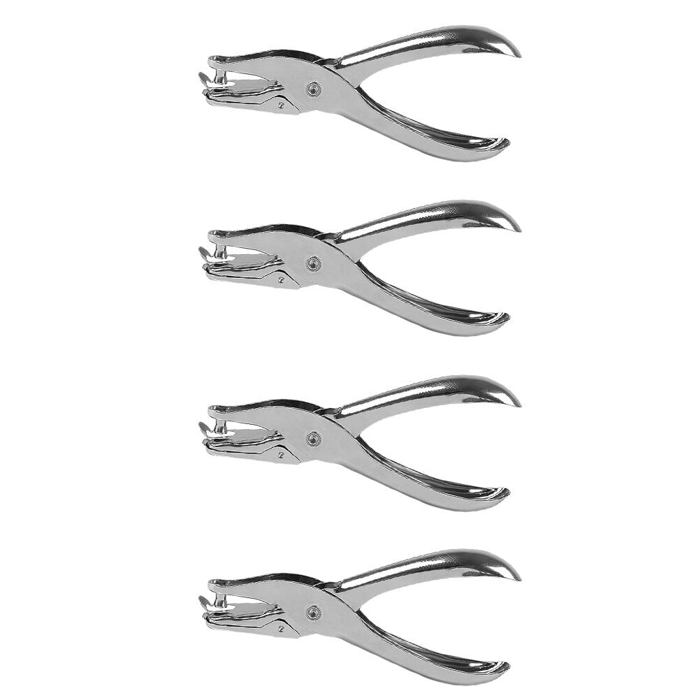4 Pcs Handheld Hole Punch Useful Puncher Punching Machine Single Multi ... 4 Pcs Handheld Hole Punch Useful Puncher Punching Machine Single Multi ...