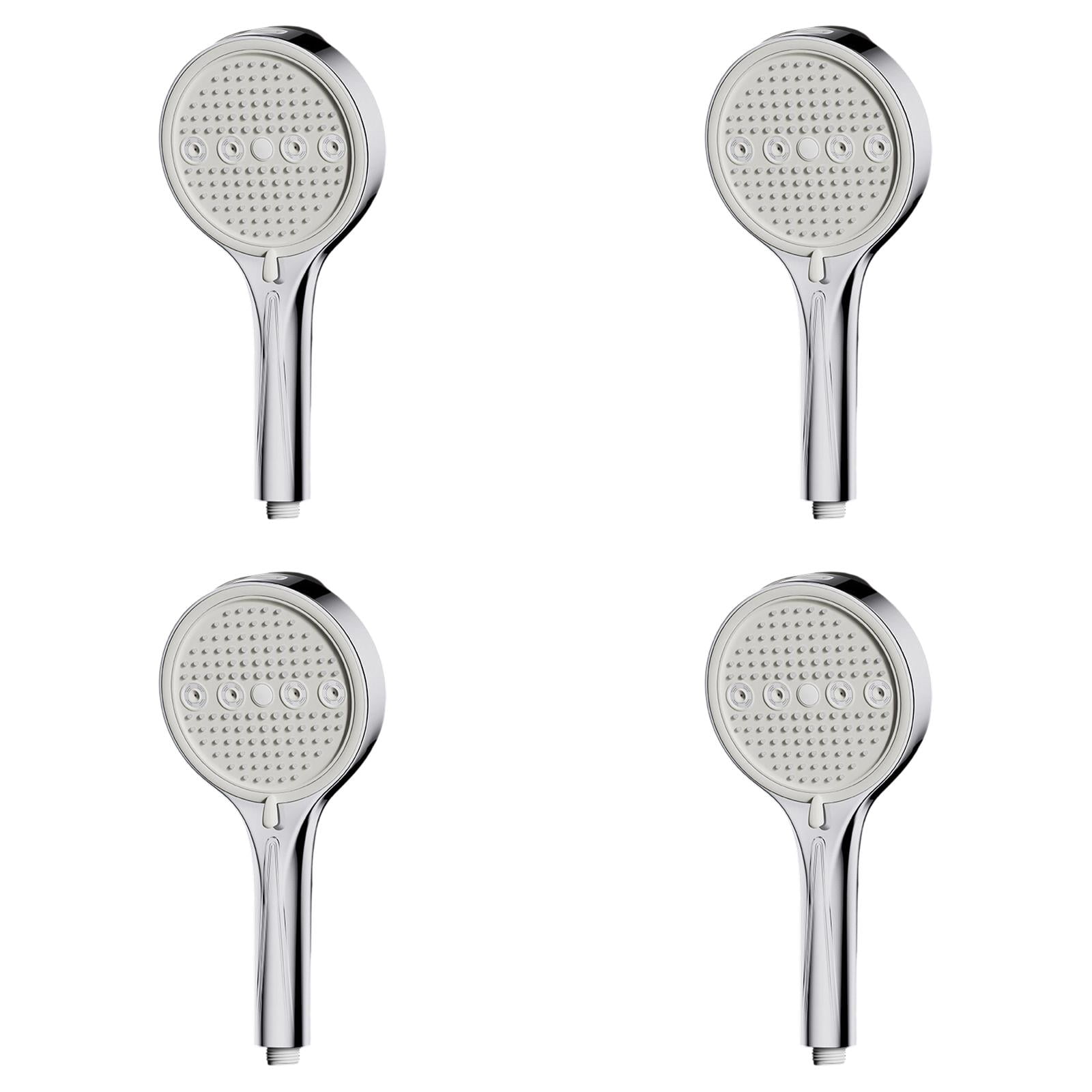 4 Pcs Handheld Showerhead for Bathroom, High Pressure Filtered Shower ...