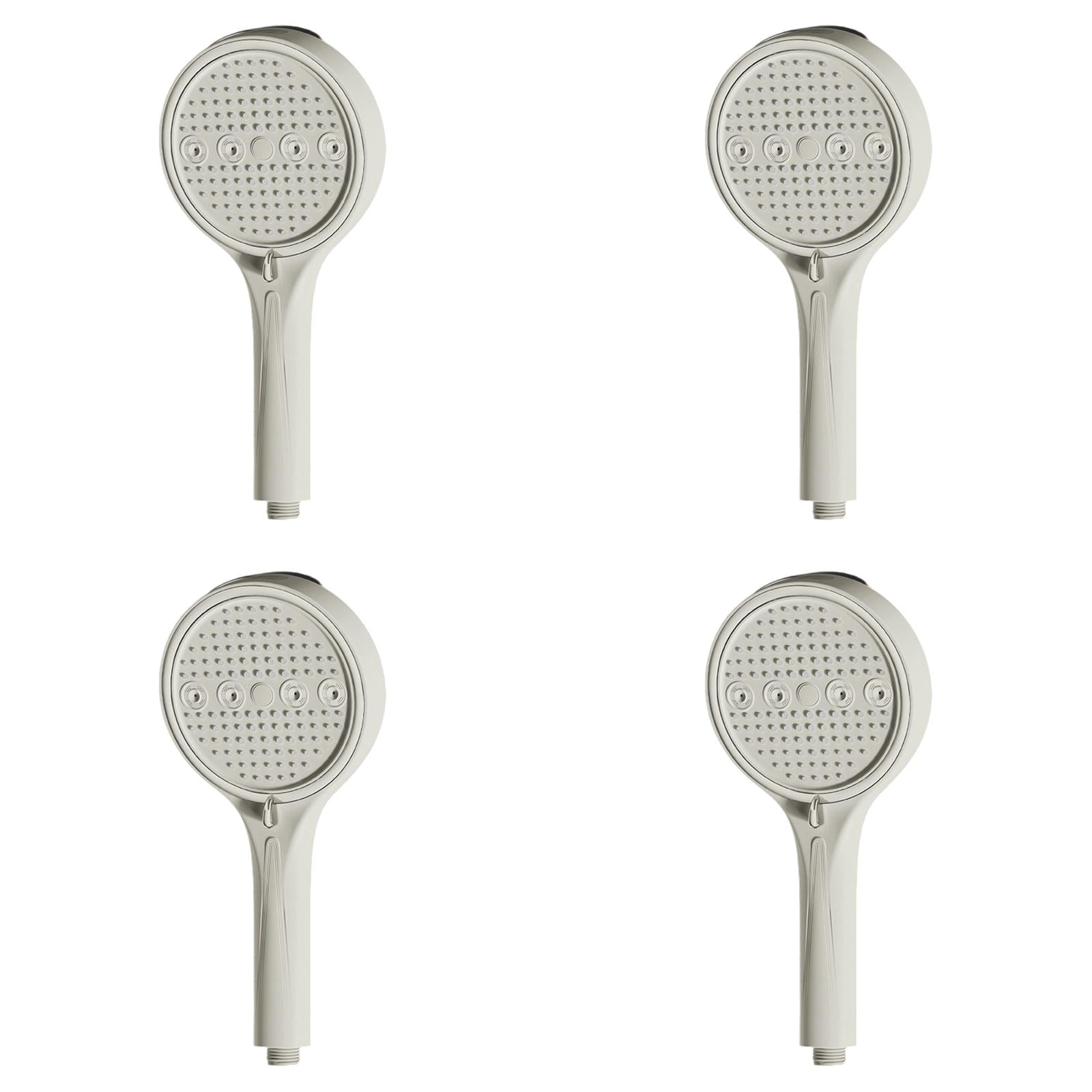 4 Pcs Handheld Showerhead for Bathroom, High Pressure Filtered Shower ...