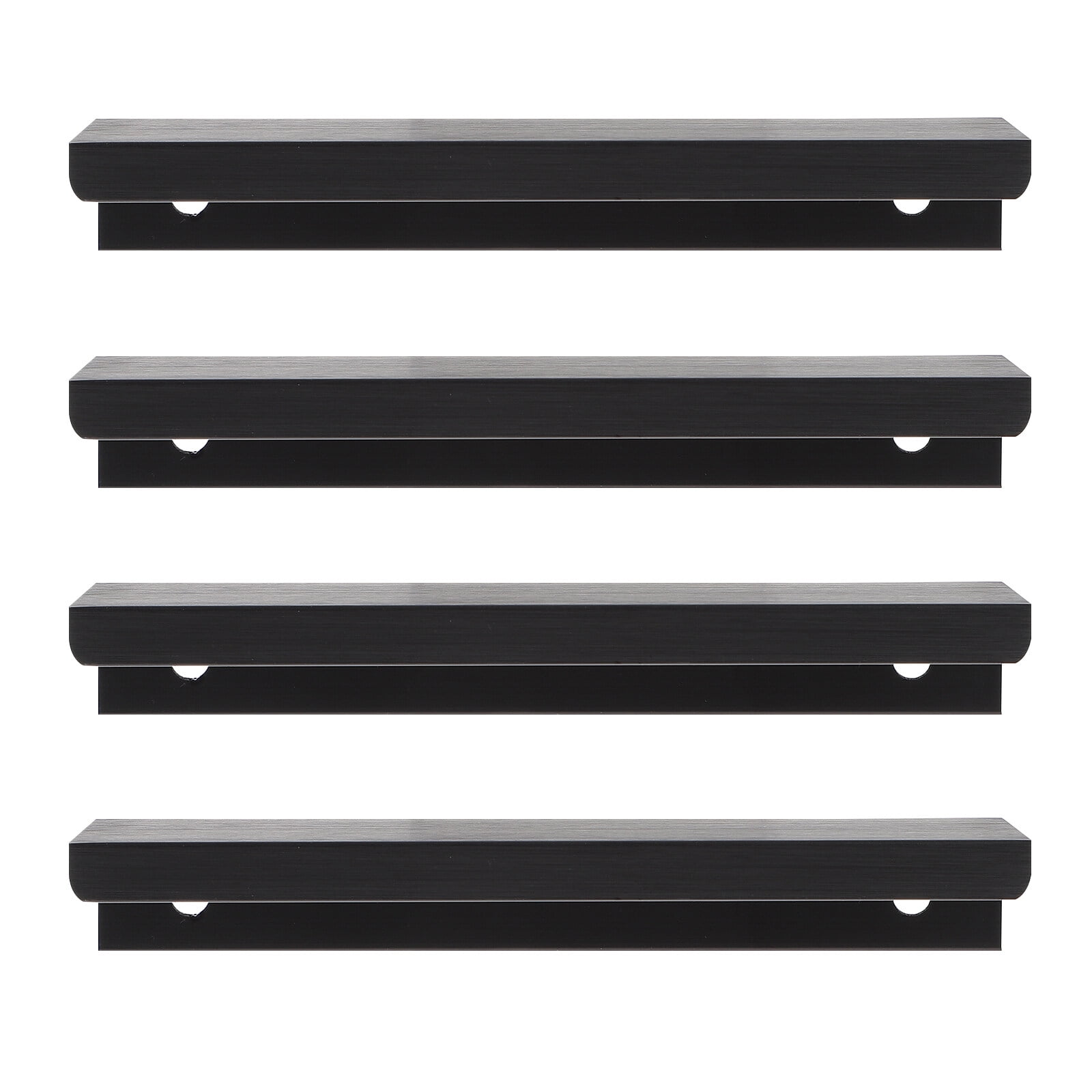 4 Pcs Handle Finger Edges Cabinet Pull Metal Door Bar Tab Drawer Pulls ...