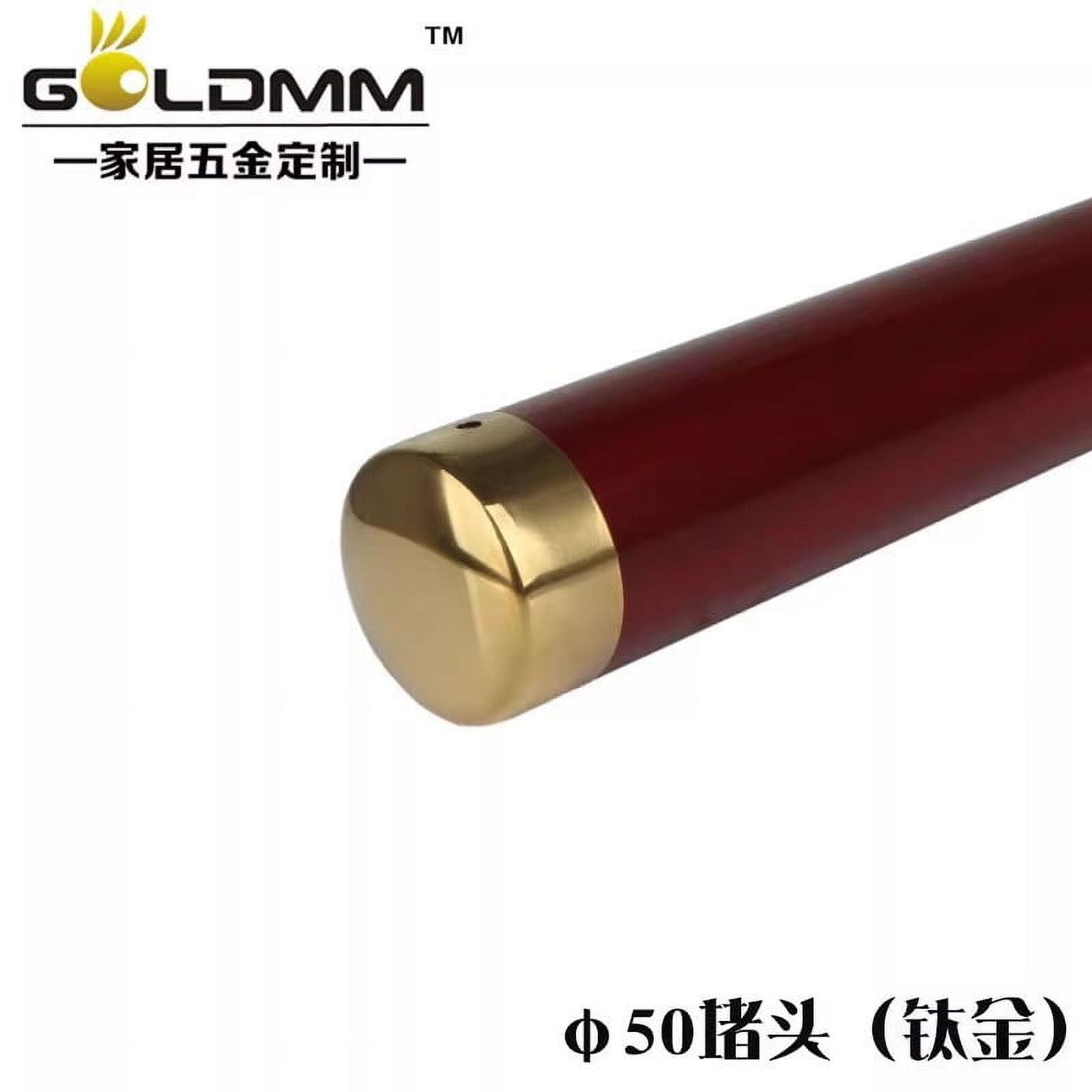 4 Pcs Handrail End Cap Connector Sealing Cover Handrail End Caps Metal ...