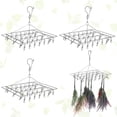4 Pcs Hanging Drying Rack for Herb Macrame Flower Drying Rack with 30 ...