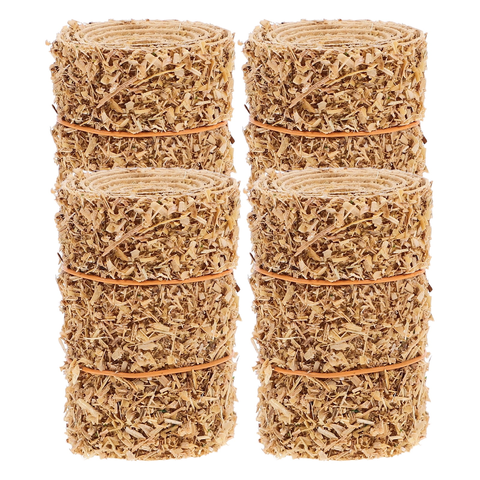 Christmas Village 12 Pcs Mini Hay Bales Mini Straw Hay Miniature ...